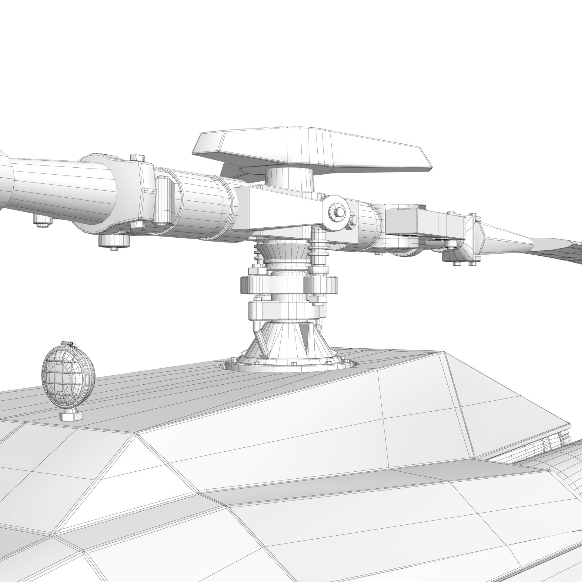 Helicopter Assault Prototype - 3D Model by RenderBlade