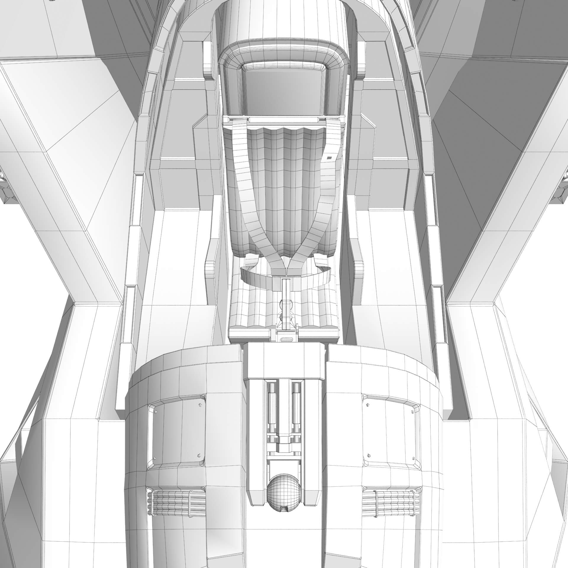 Helicopter Cargo Prototype - 3D Model by RenderBlade