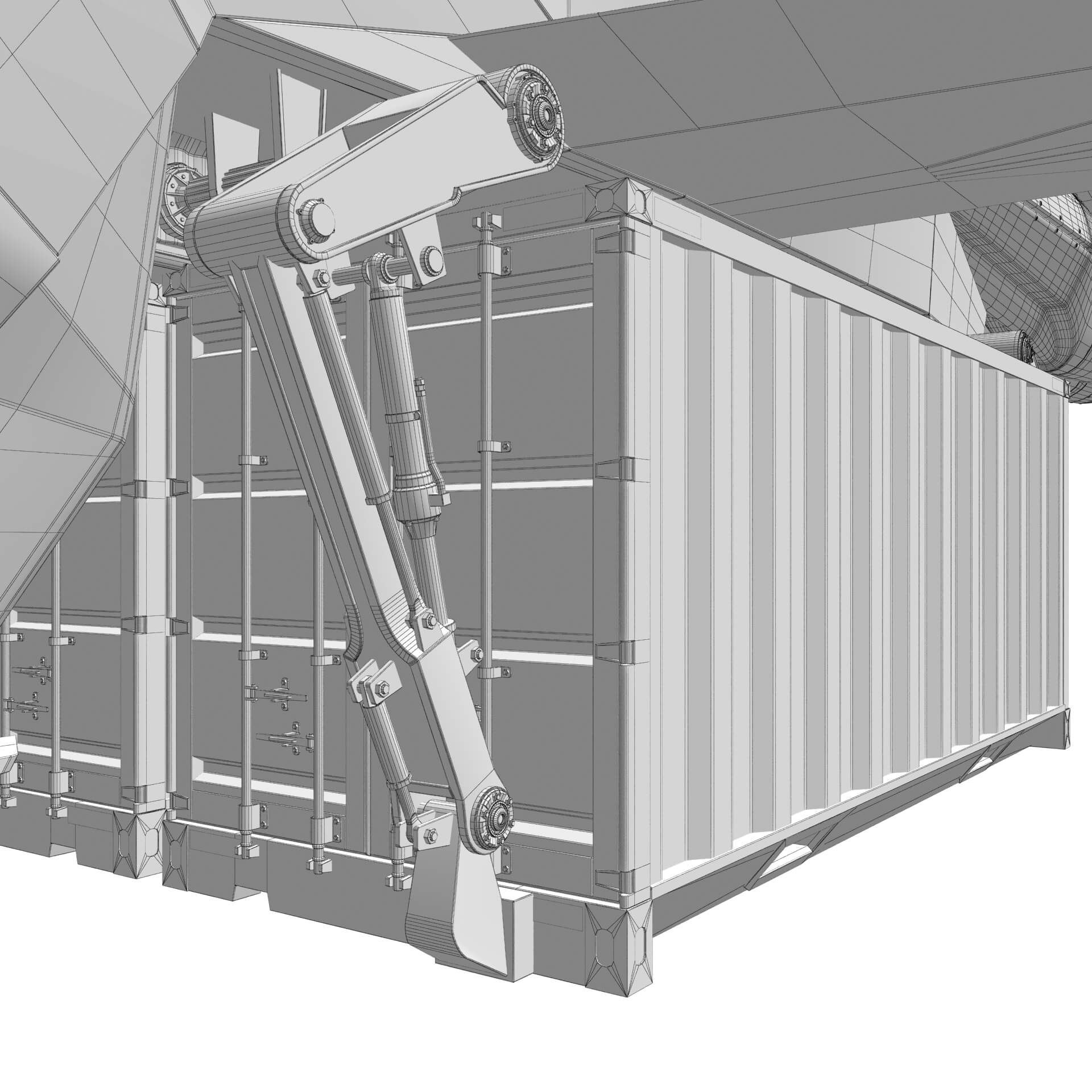 Helicopter Cargo Prototype - 3D Model by RenderBlade