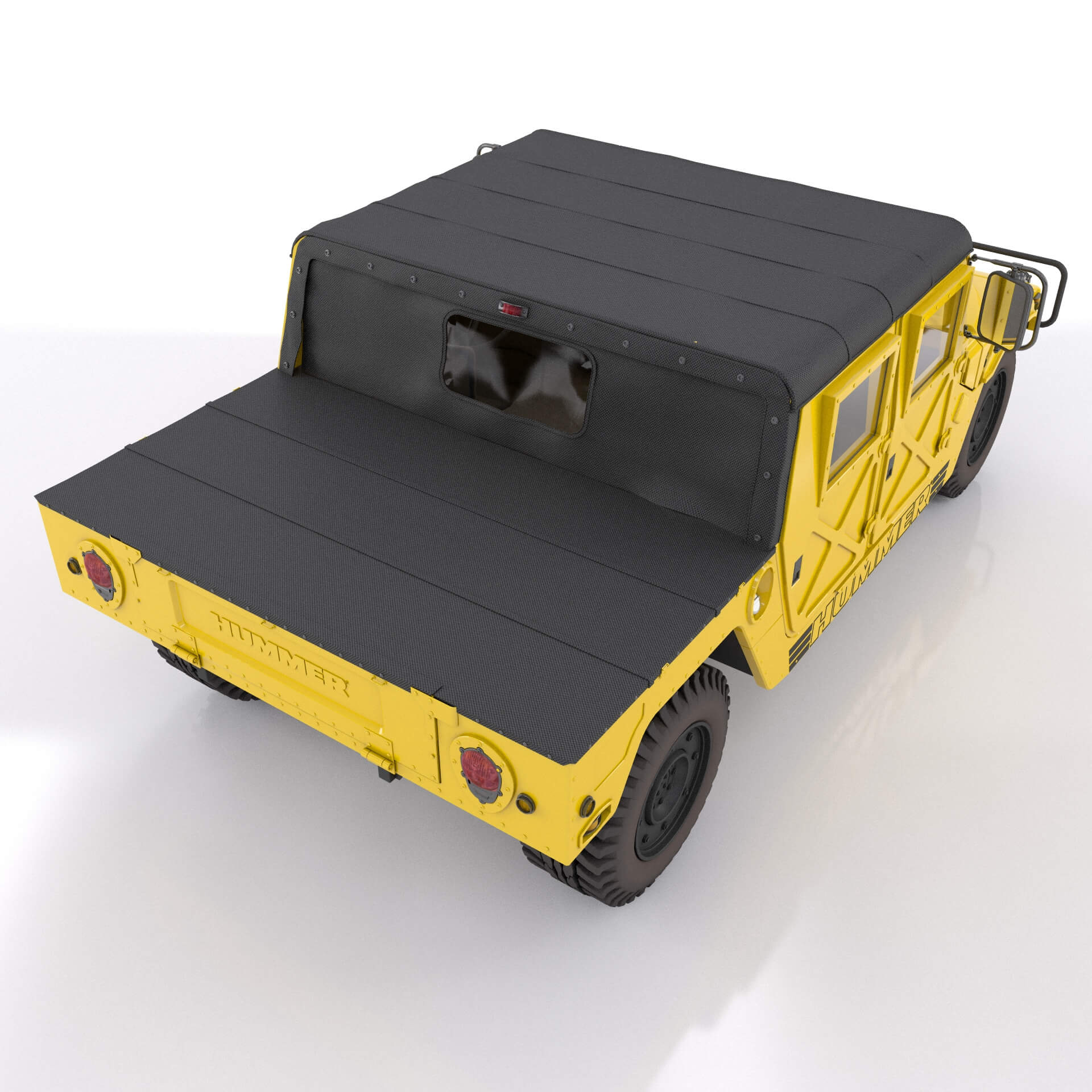 Hummer H1 Humvee - 3D Model by RenderBlade