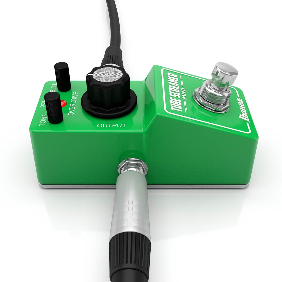 Ibanez Tube Screamer Guitar Effect Pedal - 3D Model by RenderBlade
