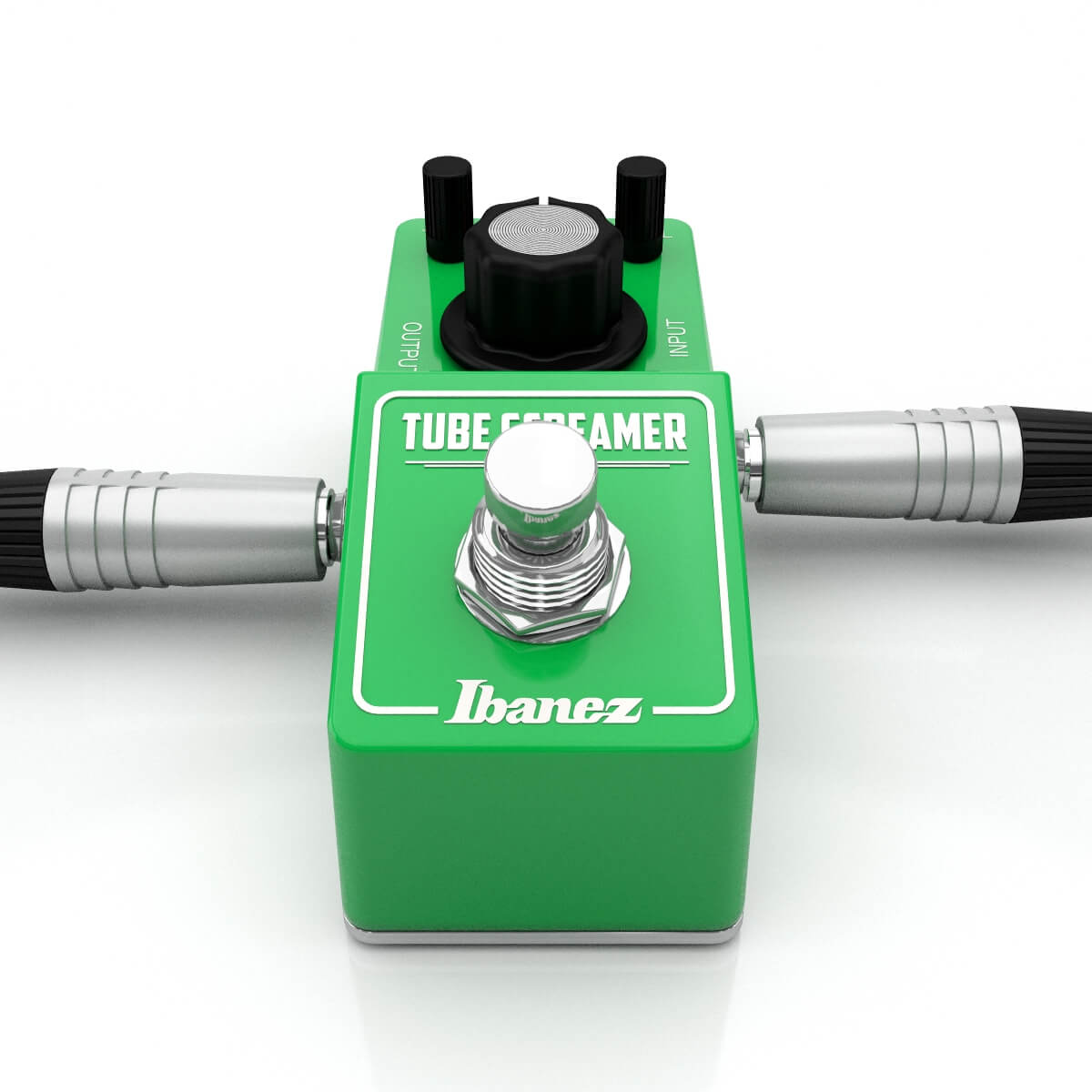 Ibanez Tube Screamer Guitar Effect Pedal - 3D Model by RenderBlade