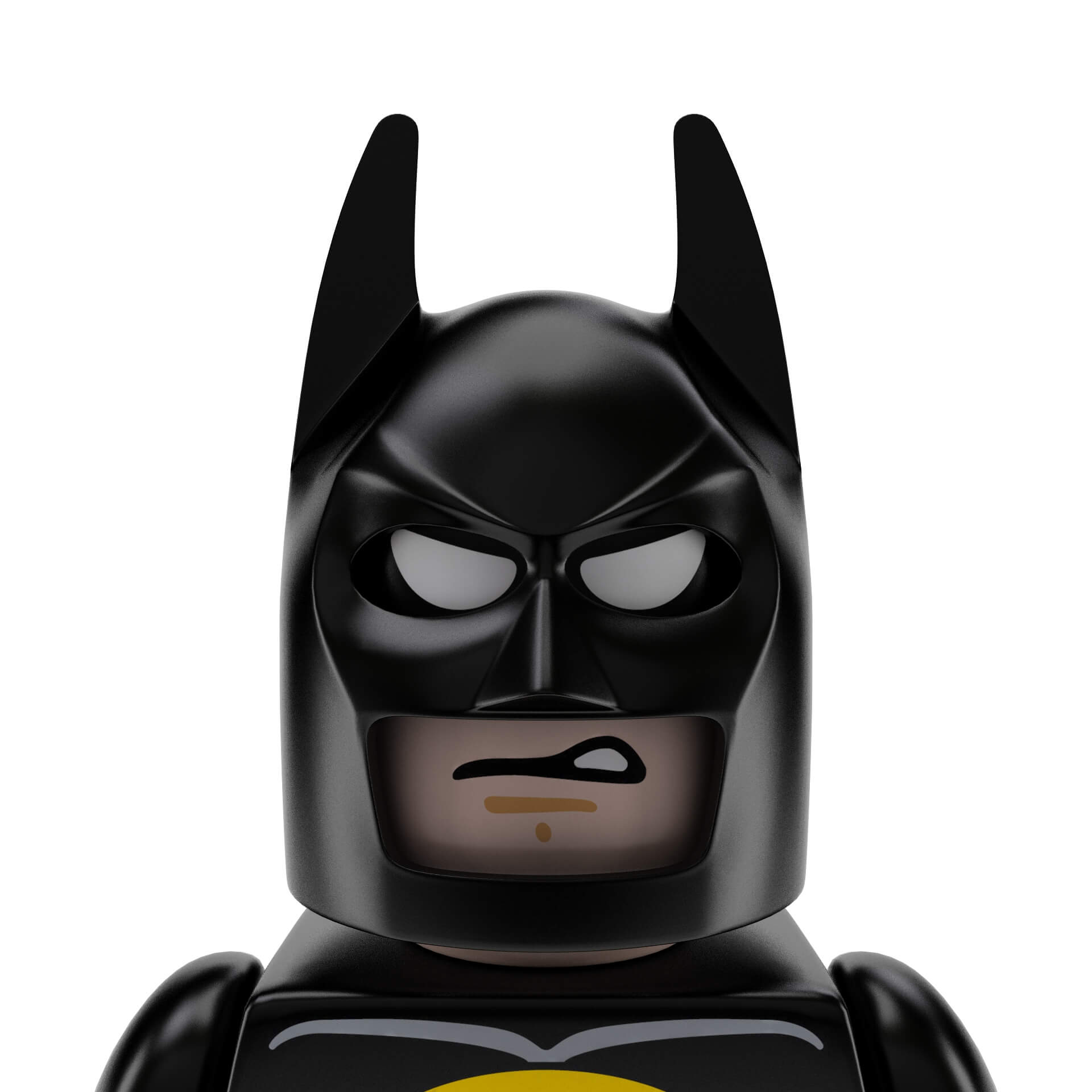 Batman Lego Figure - 3D Model by RenderBlade