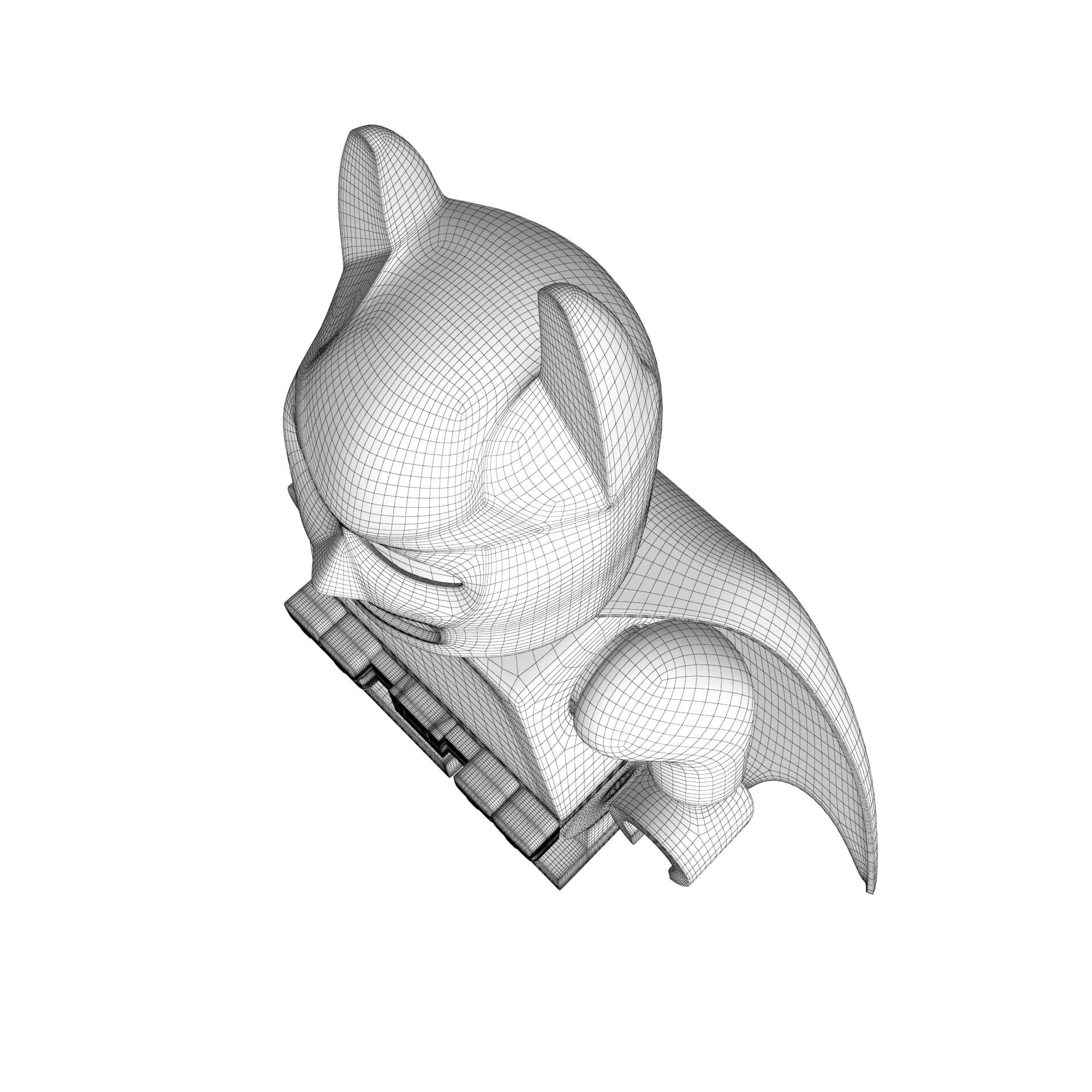 Batman Lego Figure - 3D Model by RenderBlade