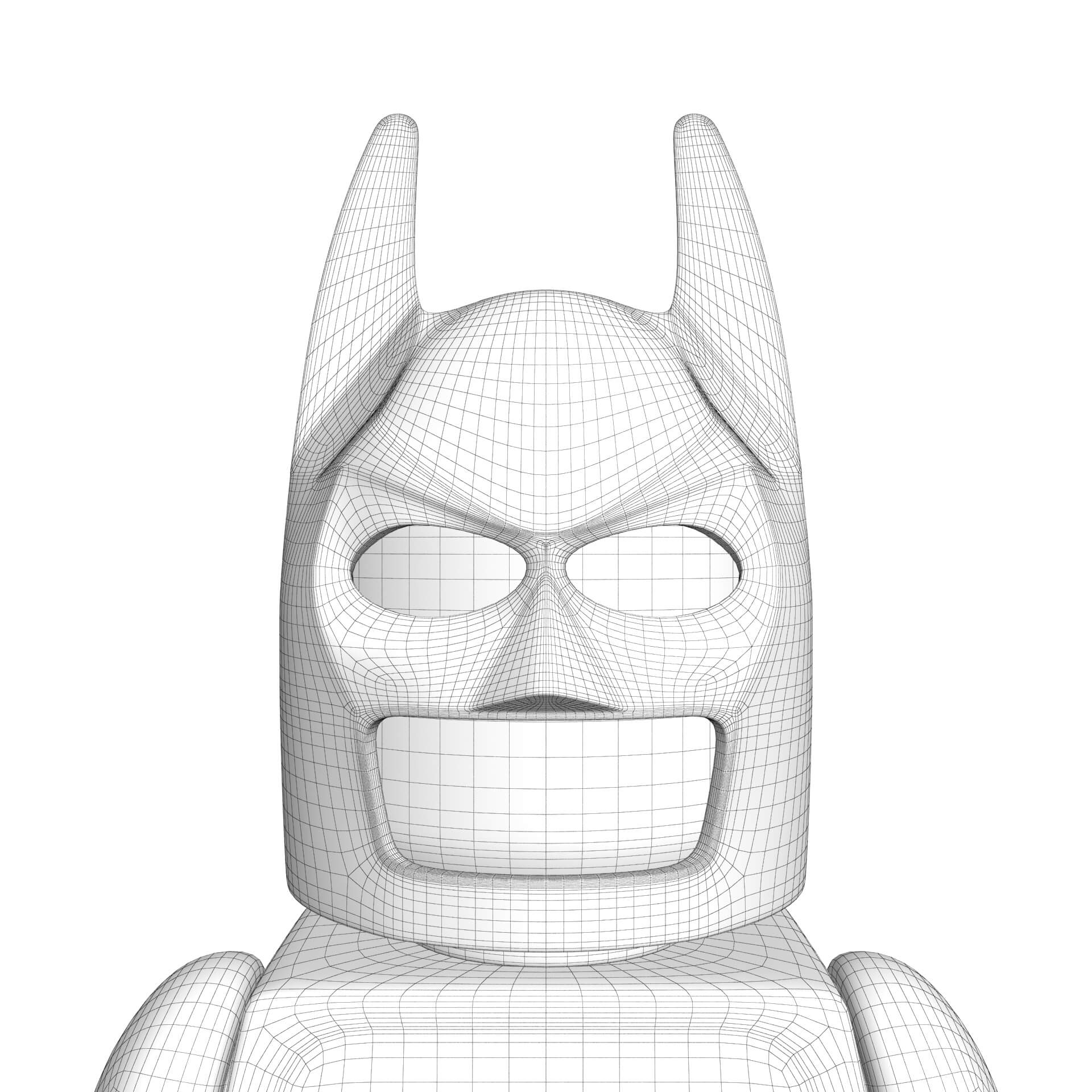 Batman Lego Figure - 3D Model by RenderBlade