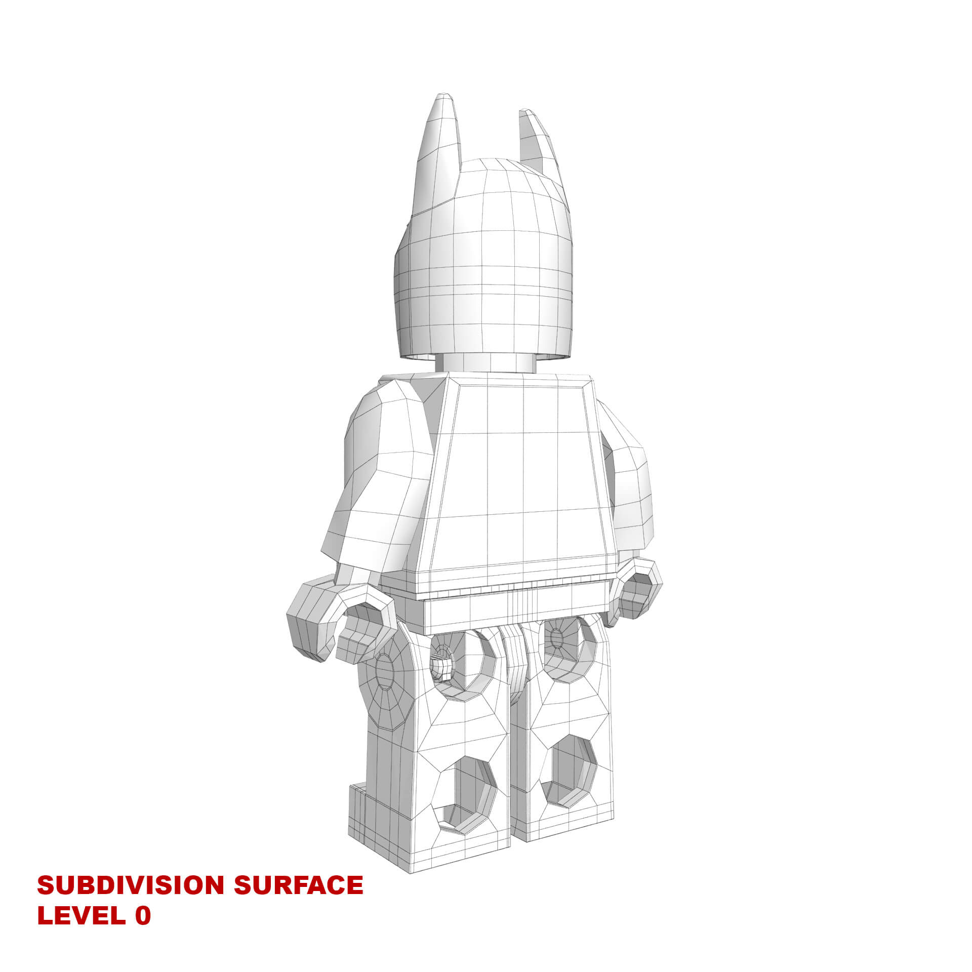 Batman Lego Figure - 3D Model by RenderBlade