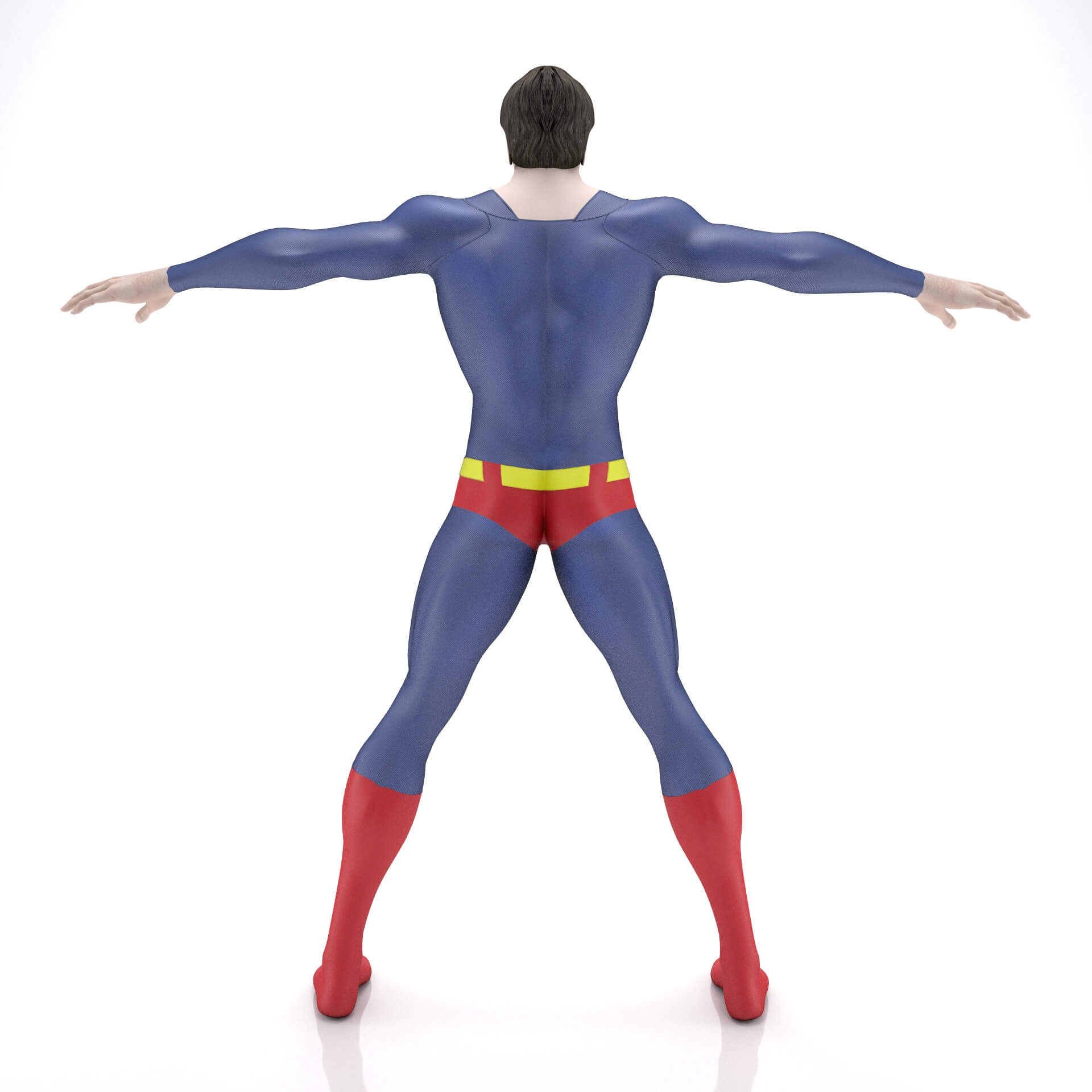 Man of Steel Superman Classic - 3D Model by RenderBlade