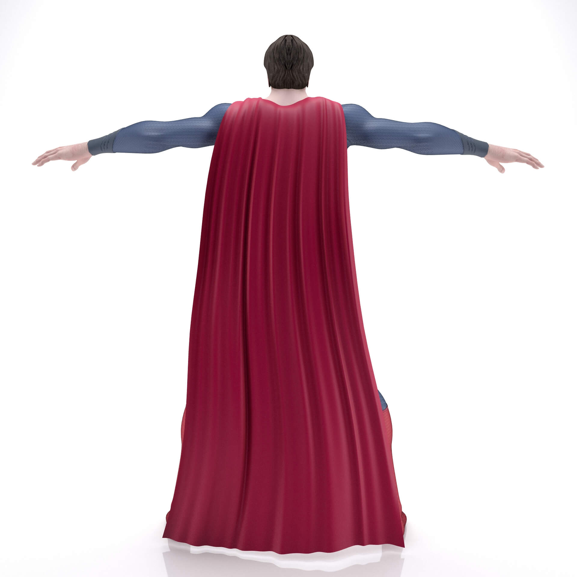 Man of Steel Superman - 3D Model by RenderBlade