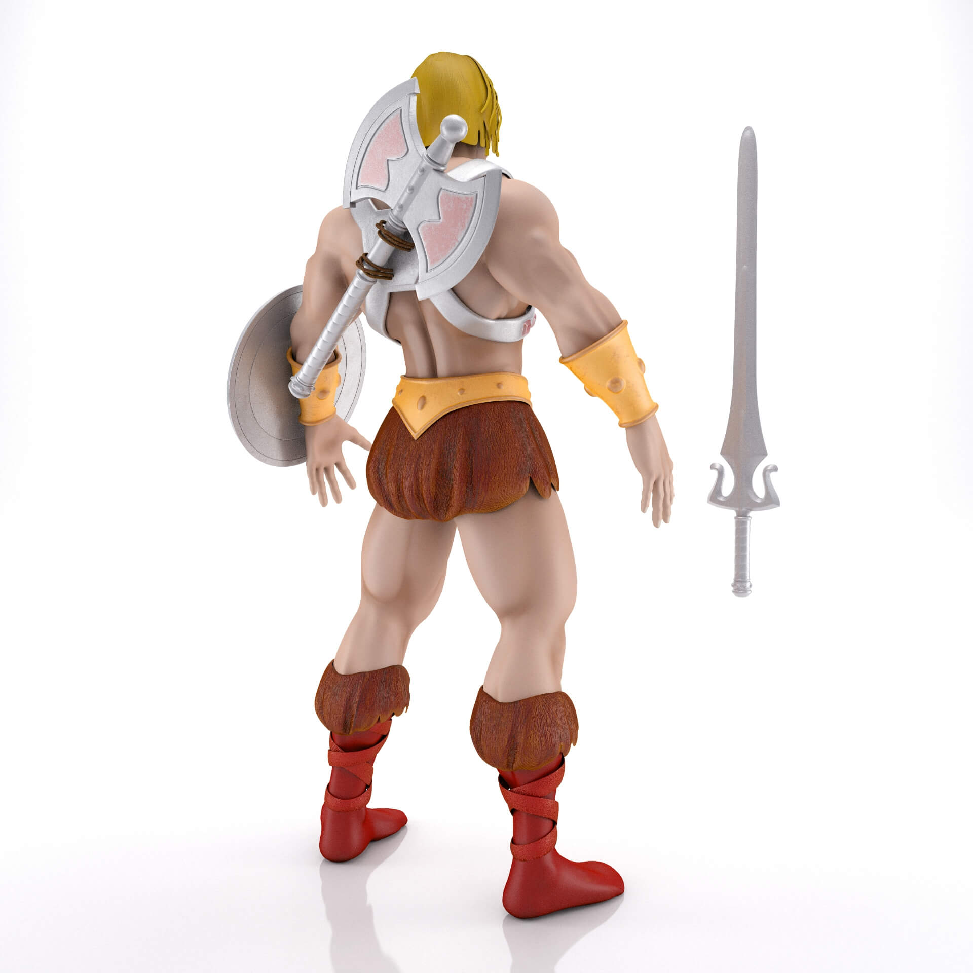 Masters of The Universe He-Man 3D Model by RenderBlade