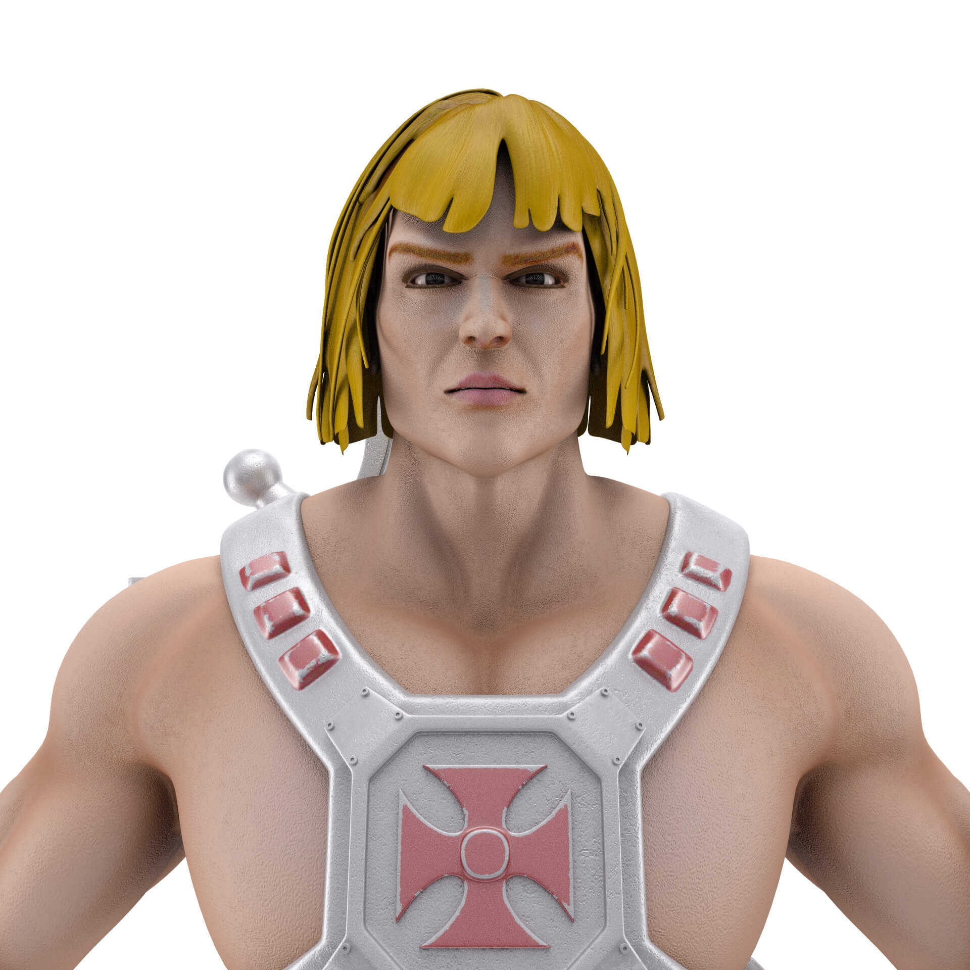 Masters of The Universe He-Man 3D Model by RenderBlade