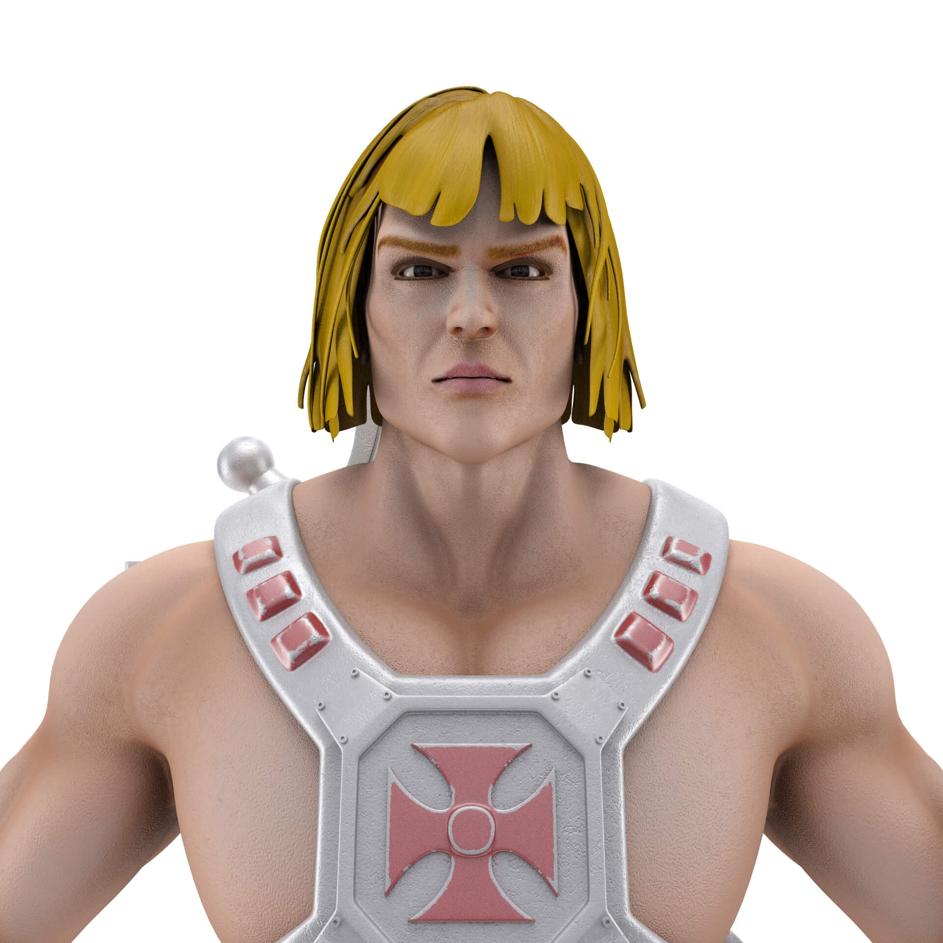 Masters of The Universe He-Man 3D Model by RenderBlade