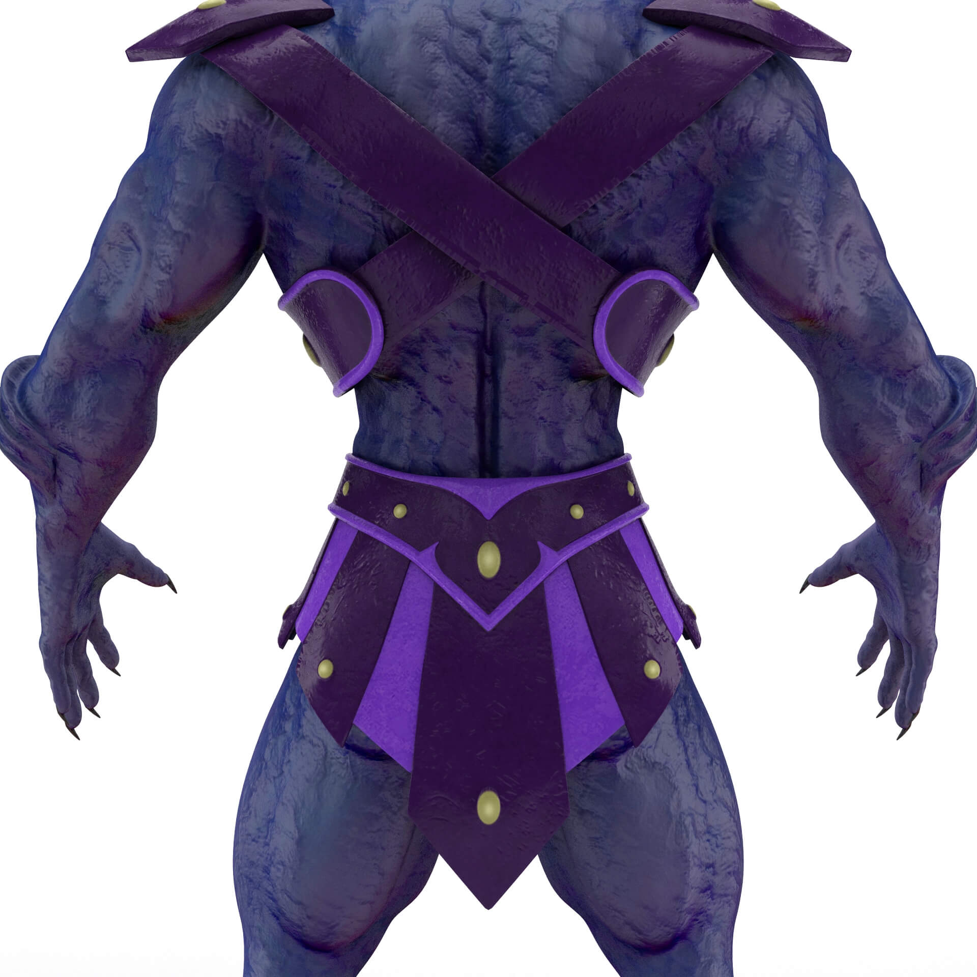 Masters of The Universe Skeletor - 3D Model by RenderBlade