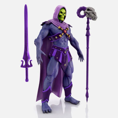 Masters of The Universe Skeletor - 3D Model by RenderBlade