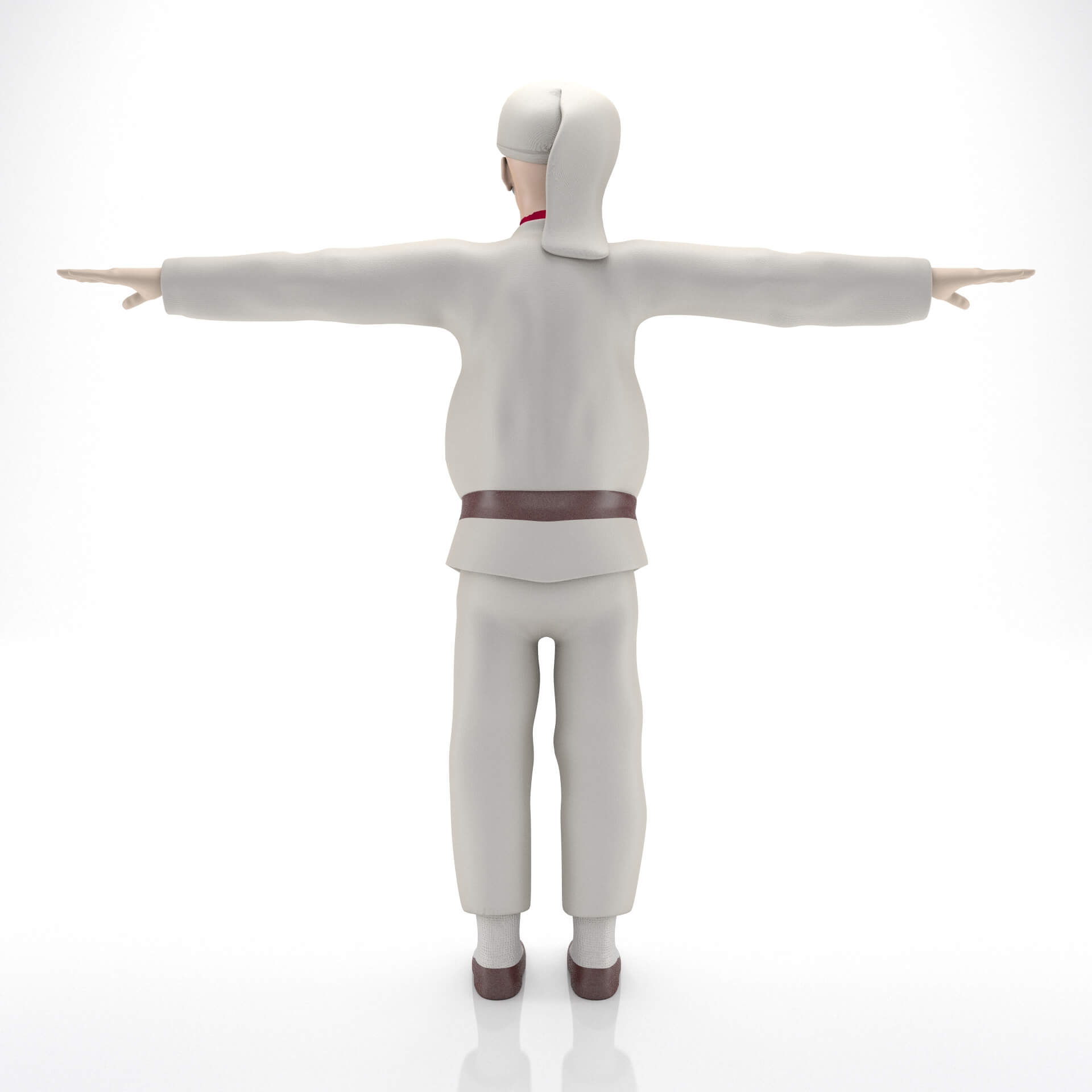 Pulcinella Carnival Mask - 3D Model by RenderBlade