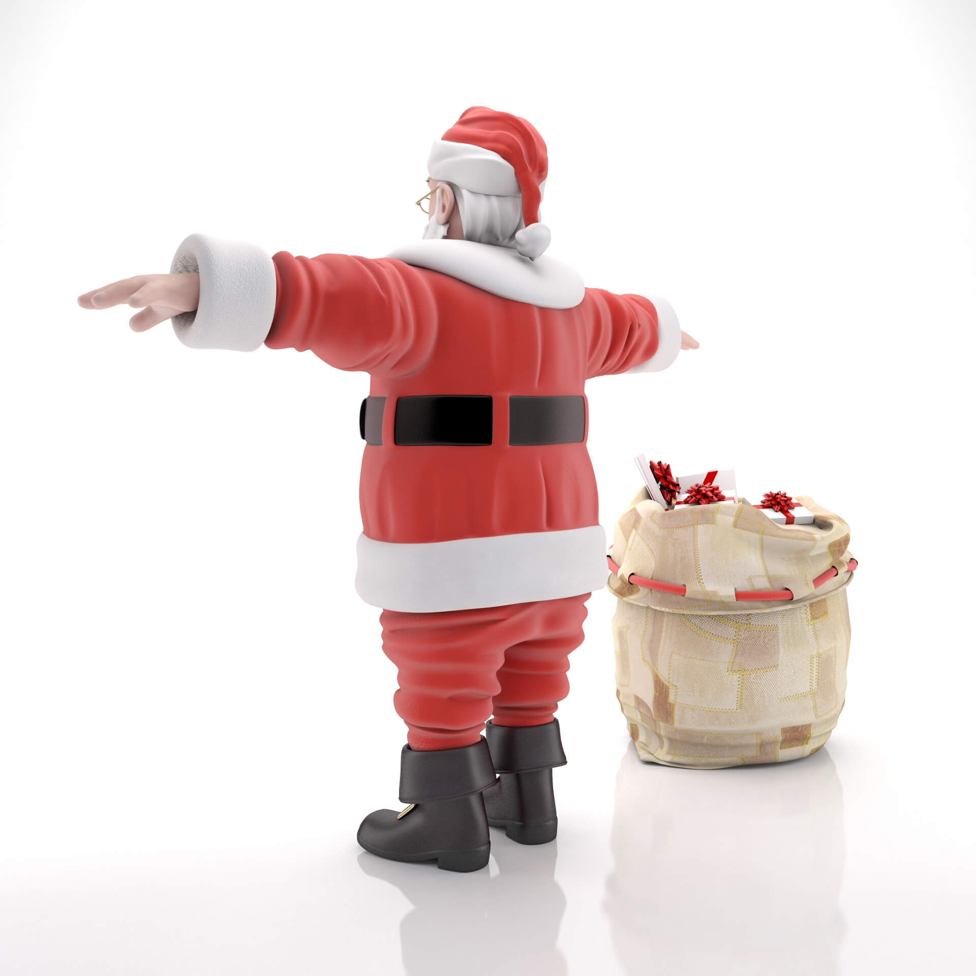 Santa Claus 3D Model by RenderBlade