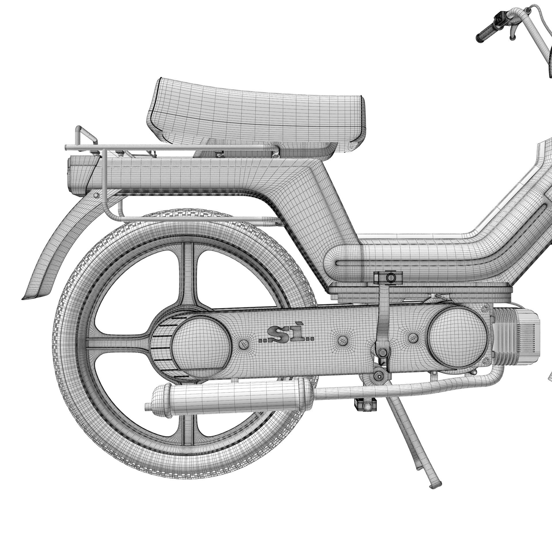 Si Piaggio 50 1983 - 3D Model by RenderBlade