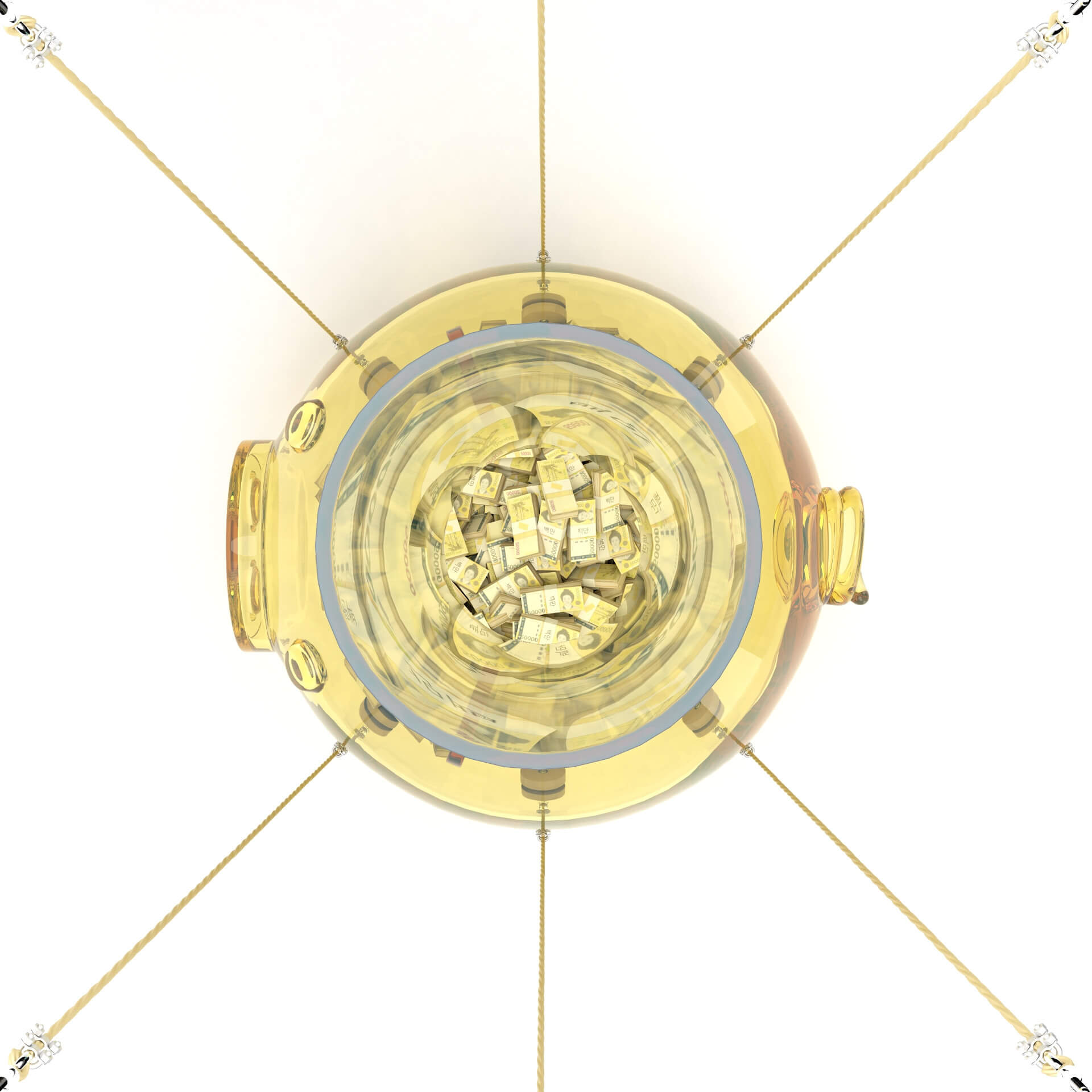 Squid Game Piggy Bank - 3D Model by RenderBlade