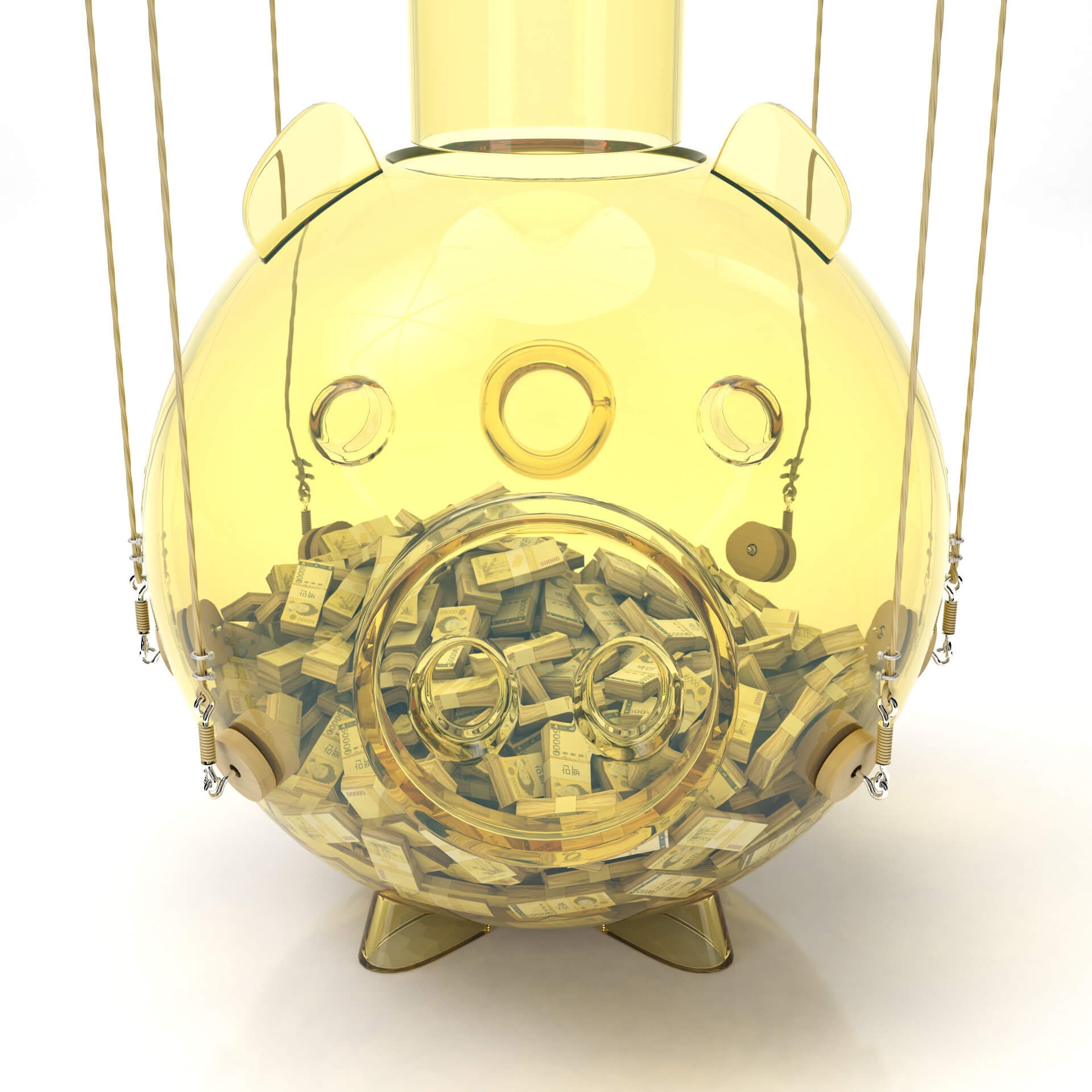 Squid Game Piggy Bank - 3D Model by RenderBlade