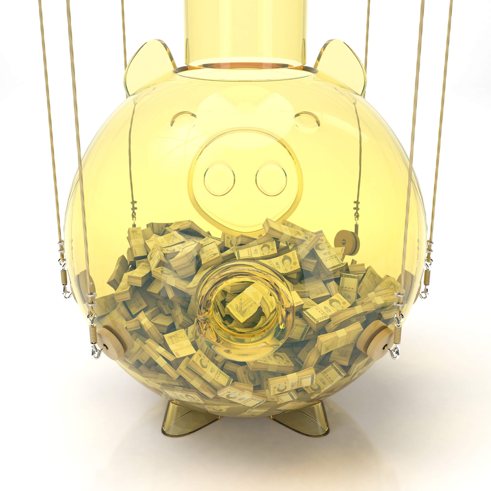 Squid Game Piggy Bank - 3D Model by RenderBlade