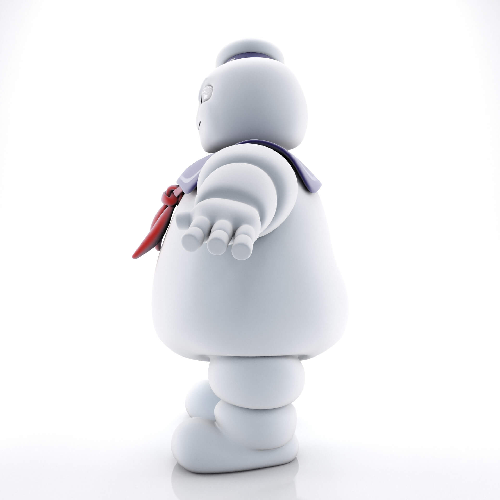Stay Puft Marshmallow Man Ghostbusters - 3D Model by RenderBlade