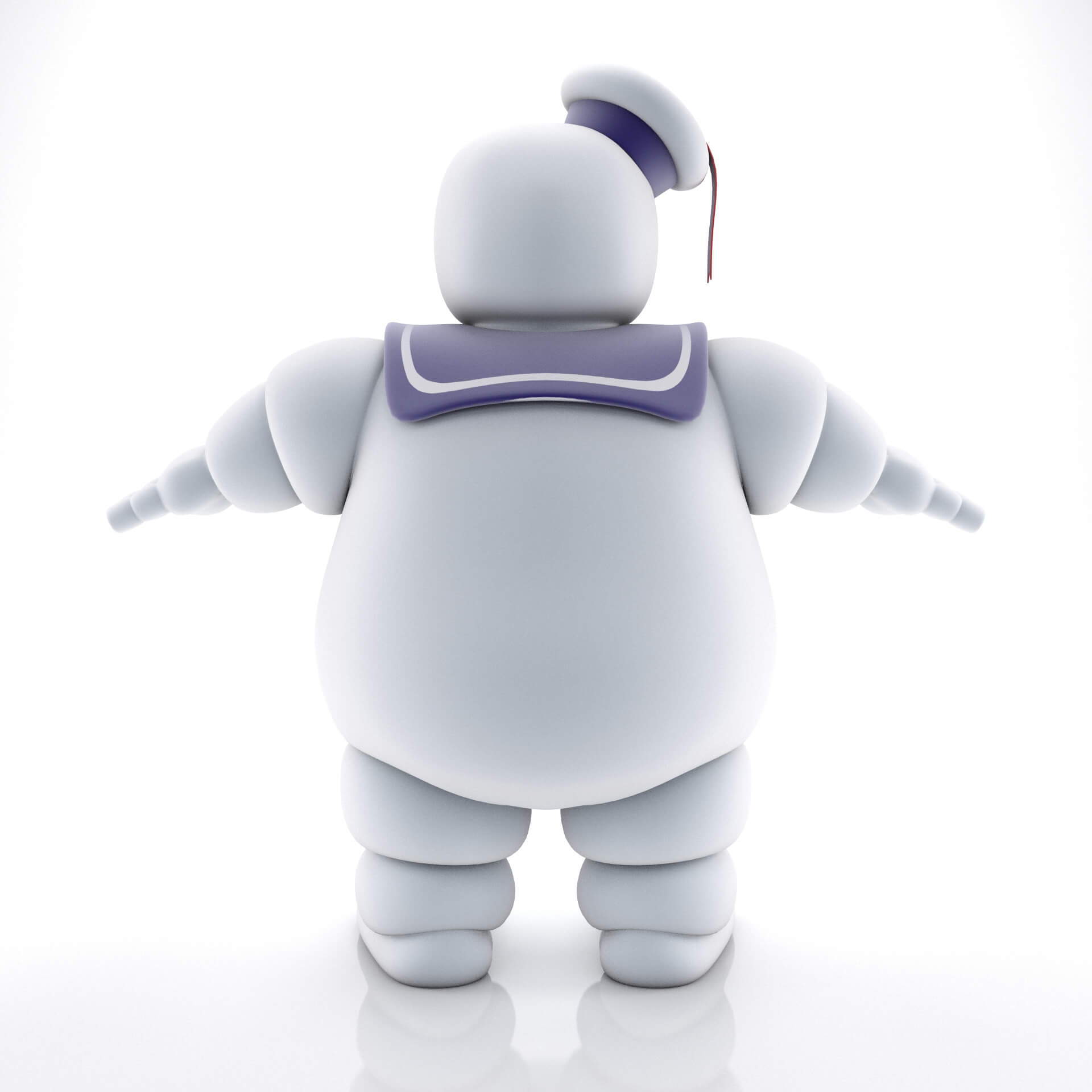 Stay Puft Marshmallow Man Ghostbusters - 3D Model by RenderBlade