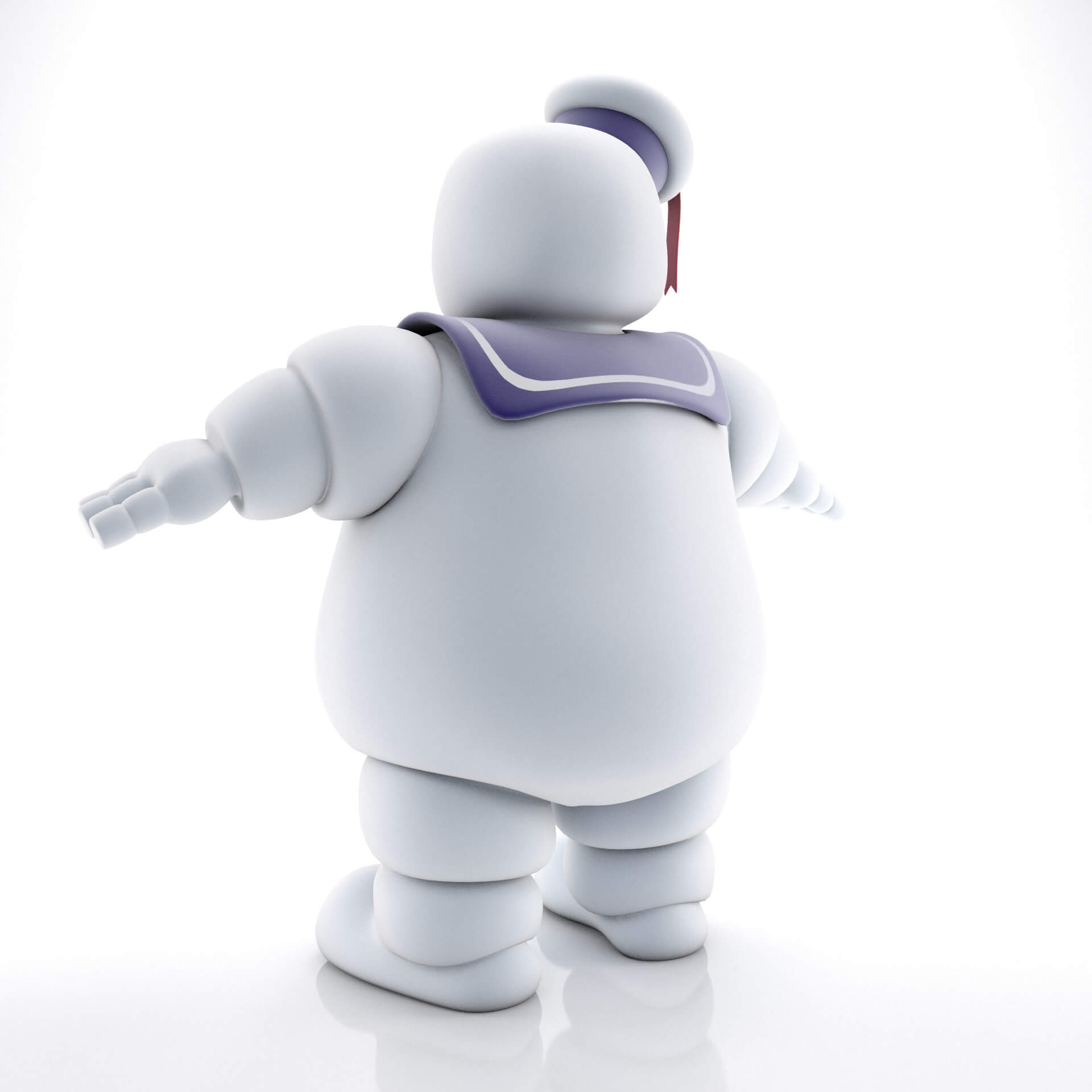 Stay Puft Marshmallow Man Ghostbusters - 3D Model by RenderBlade
