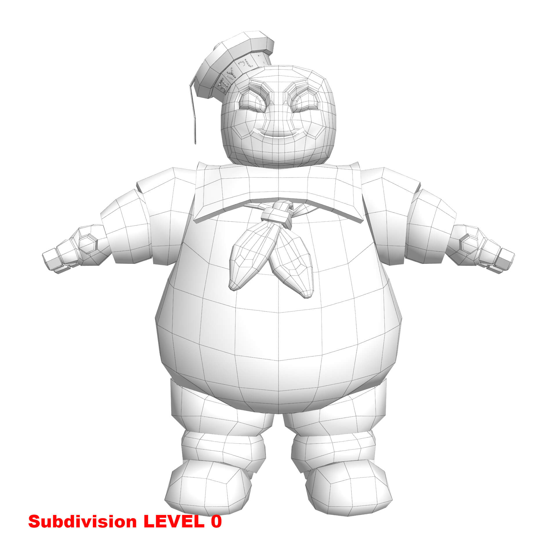Stay Puft Marshmallow Man Ghostbusters - 3D Model by RenderBlade