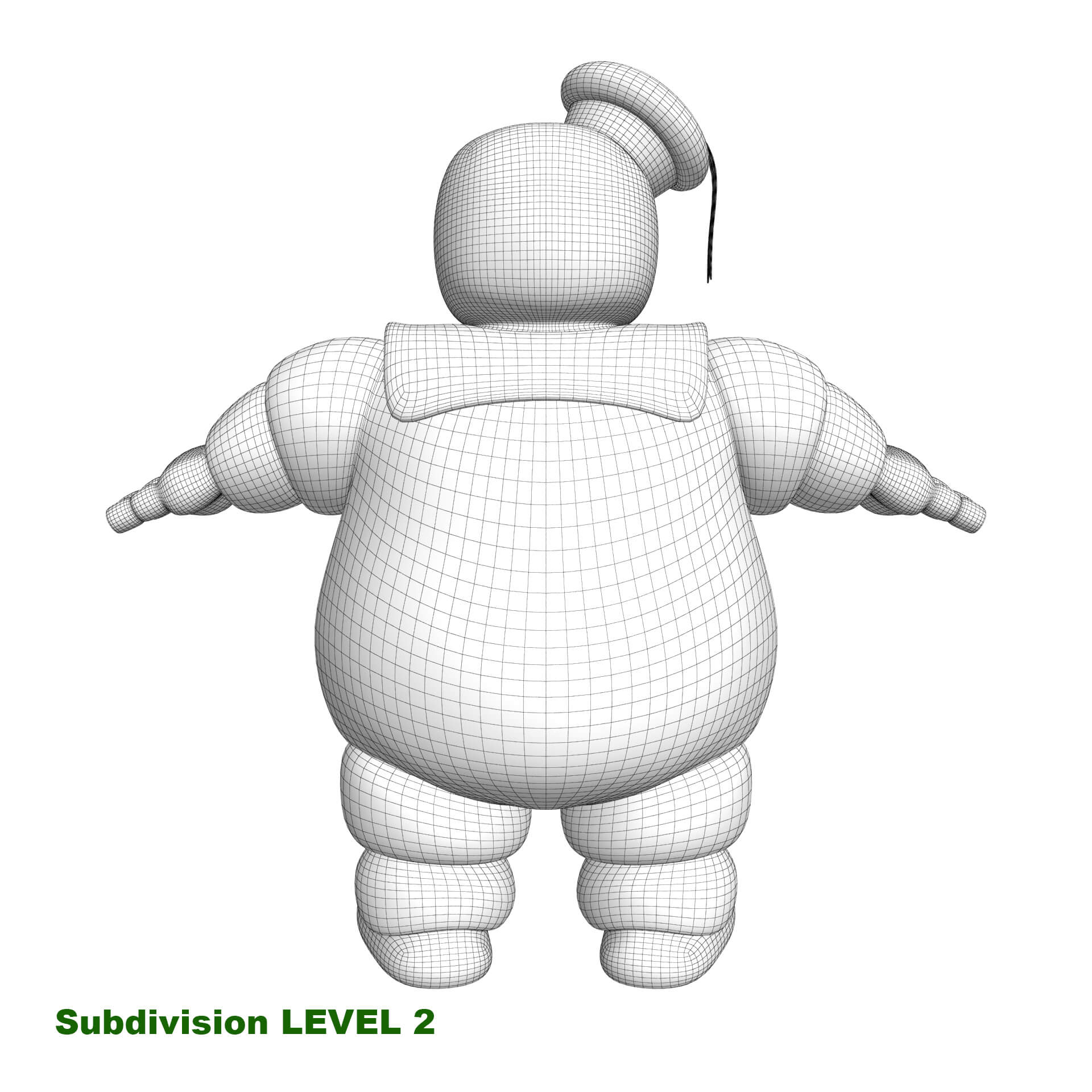 Stay Puft Marshmallow Man Ghostbusters - 3D Model by RenderBlade