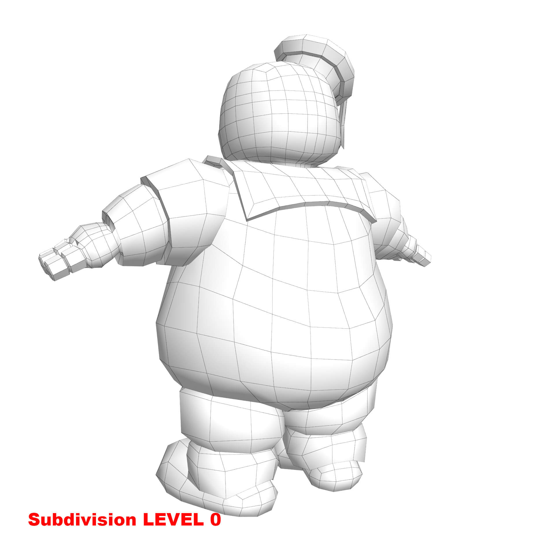 Stay Puft Marshmallow Man Ghostbusters - 3D Model by RenderBlade