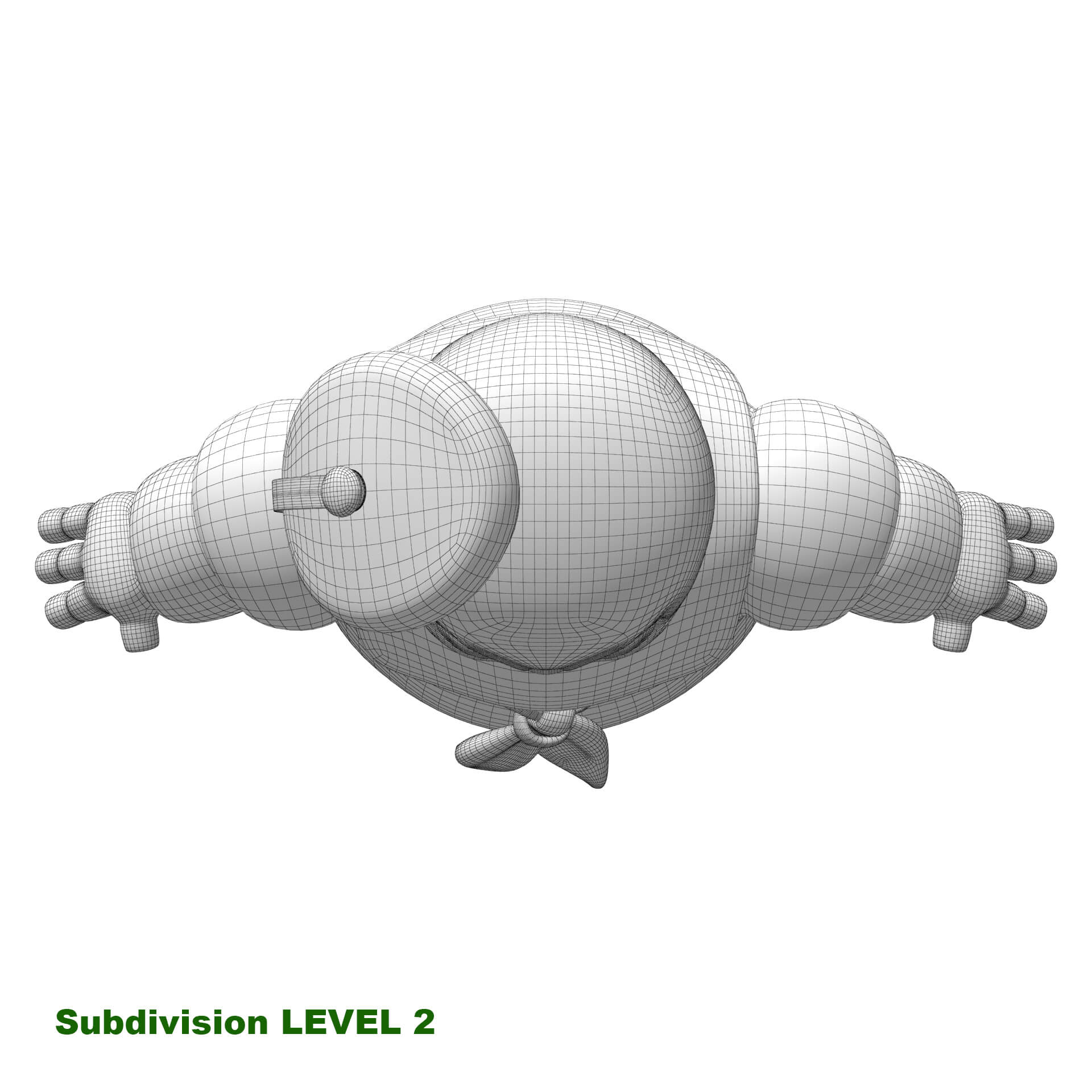 Stay Puft Marshmallow Man Ghostbusters - 3D Model by RenderBlade