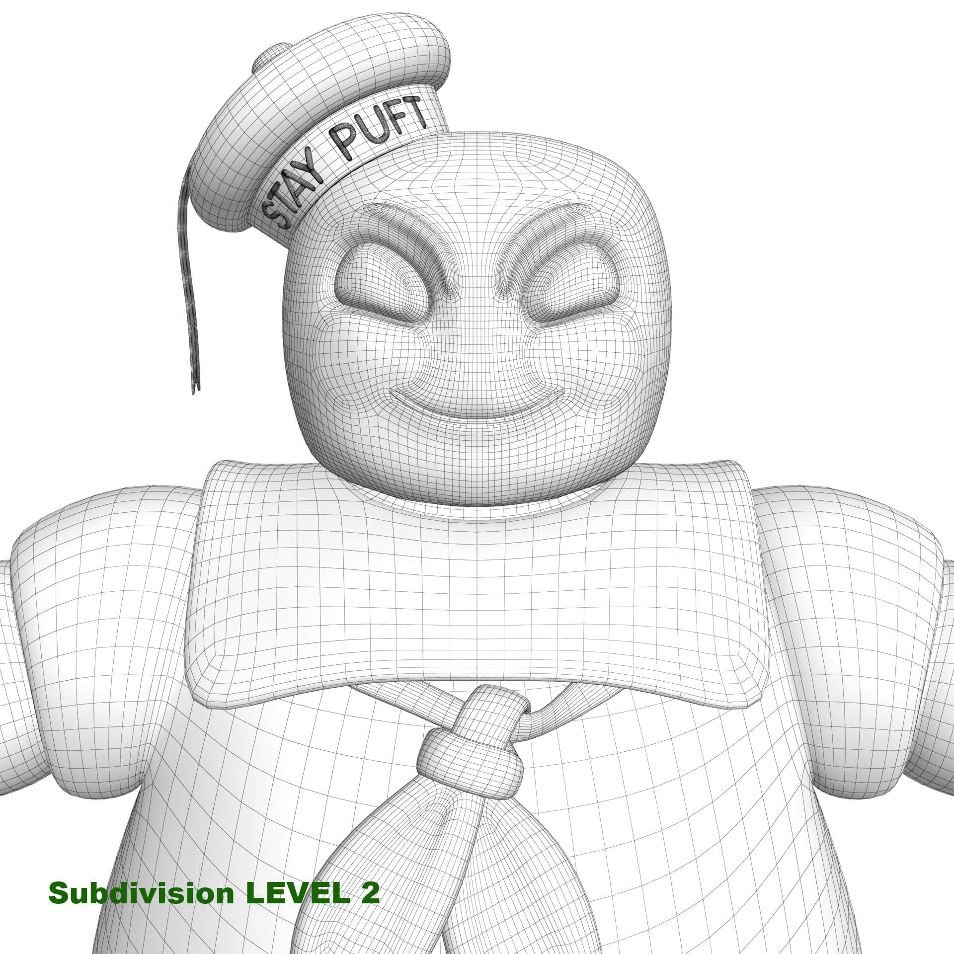 Stay Puft Marshmallow Man Ghostbusters - 3D Model by RenderBlade