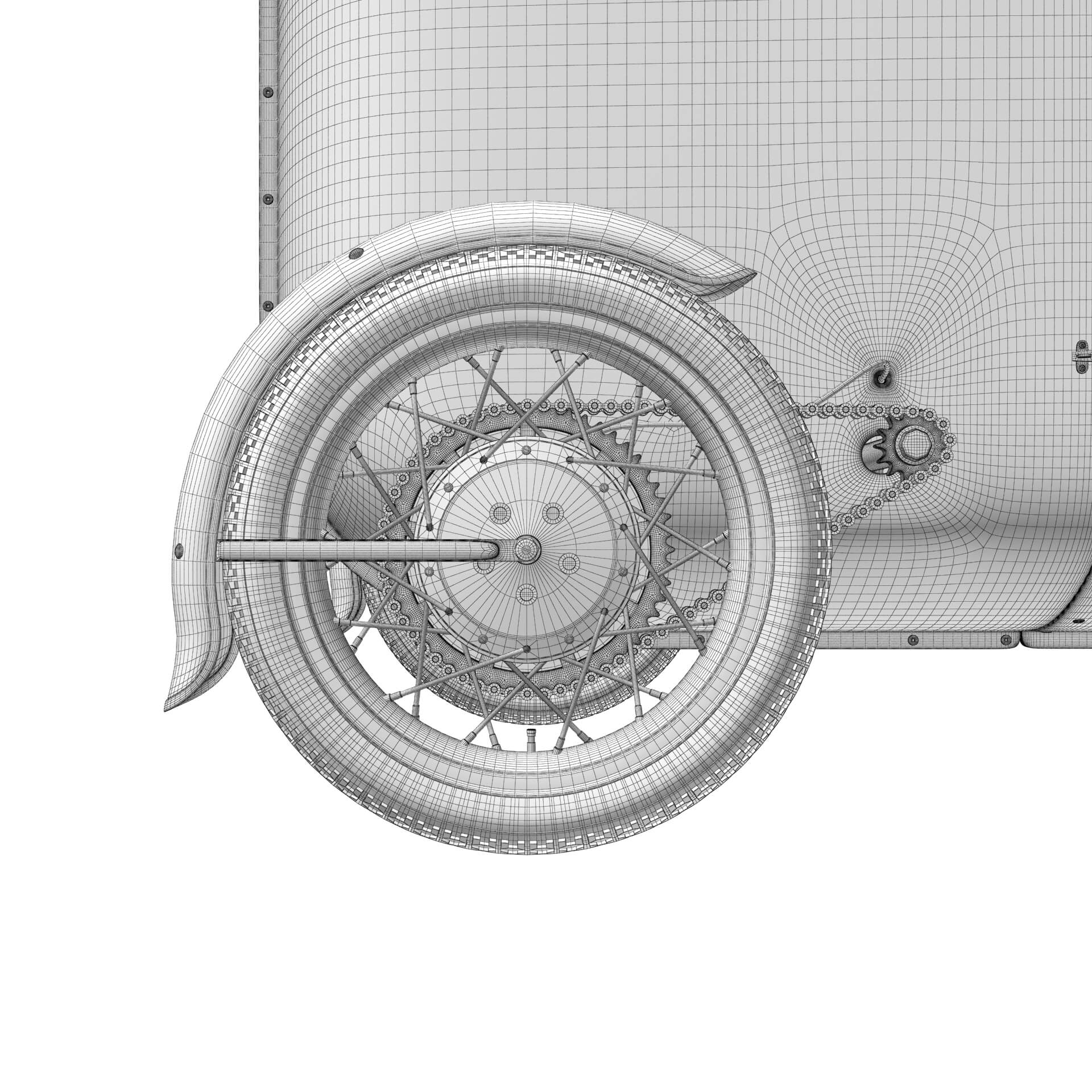 Steampunk Race Car - 3D Model by RenderBlade