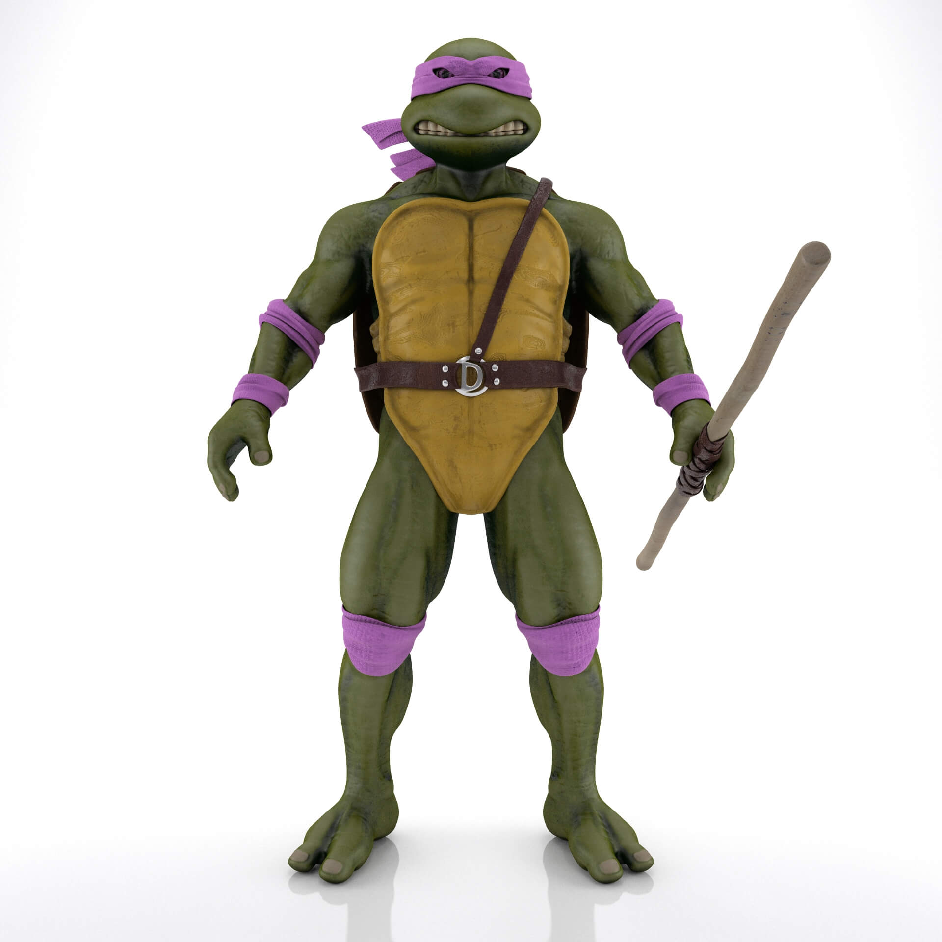 TMNT Ninja Turtles Donatello - 3D Model by RenderBlade