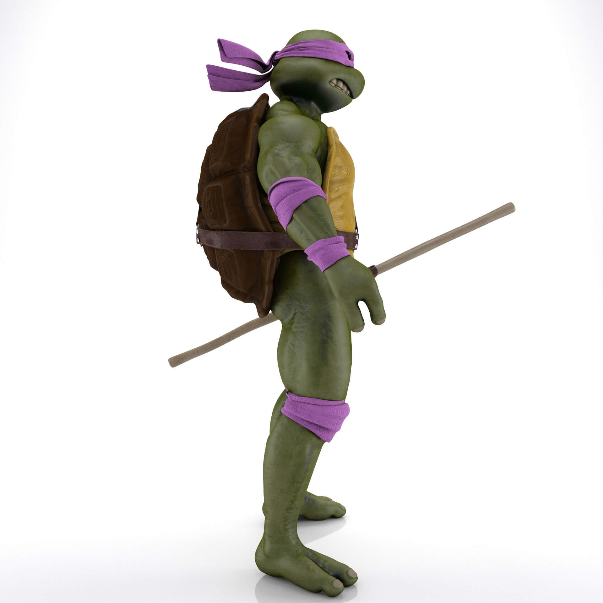 TMNT Ninja Turtles Donatello - 3D Model by RenderBlade