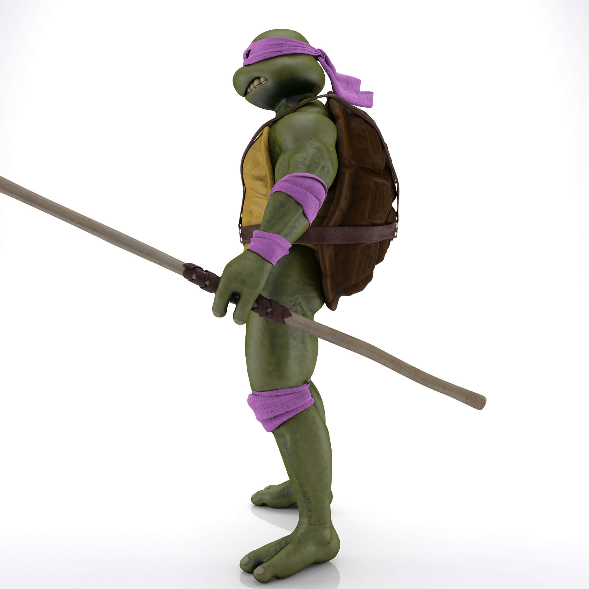 TMNT Ninja Turtles Donatello - 3D Model by RenderBlade