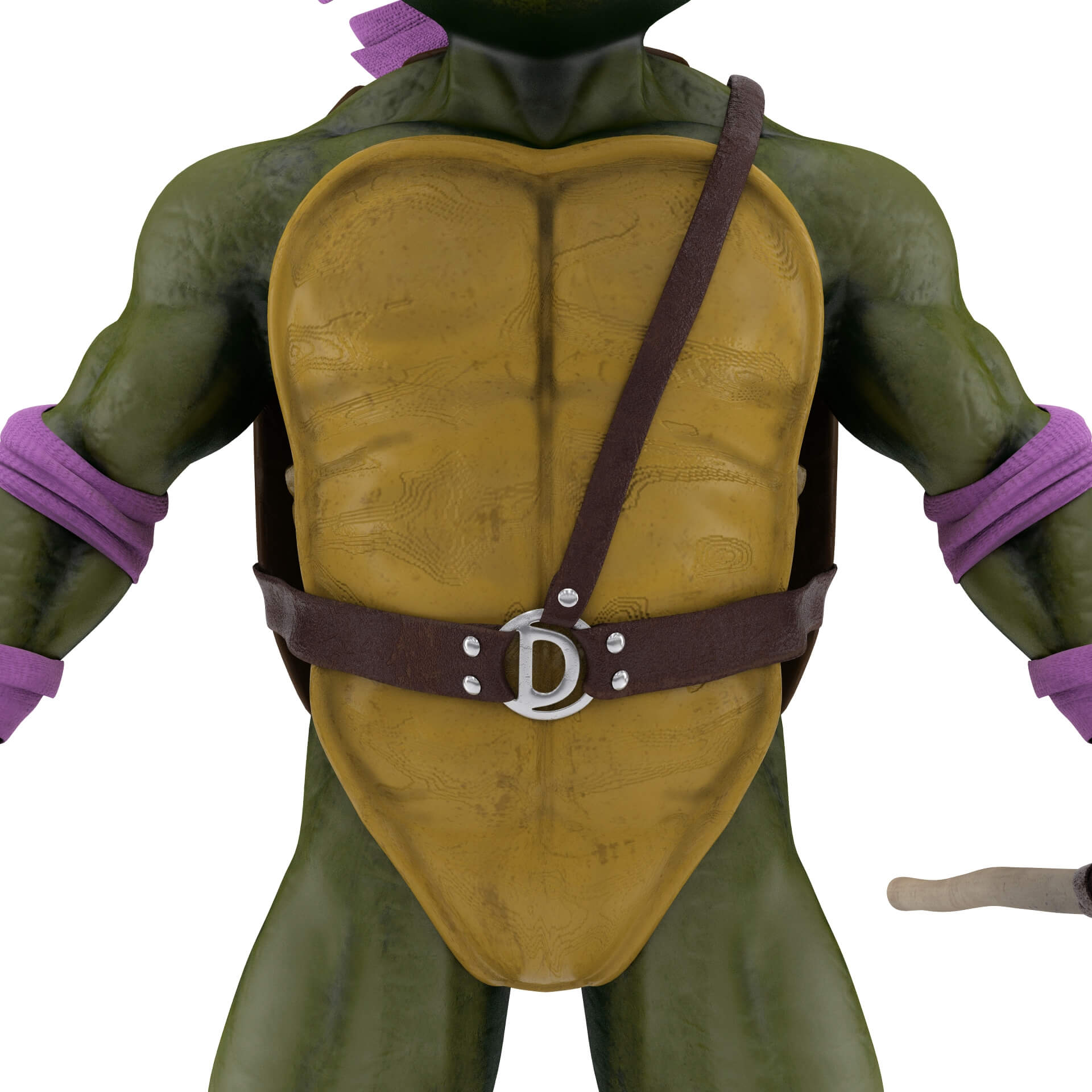 TMNT Ninja Turtles Donatello - 3D Model by RenderBlade