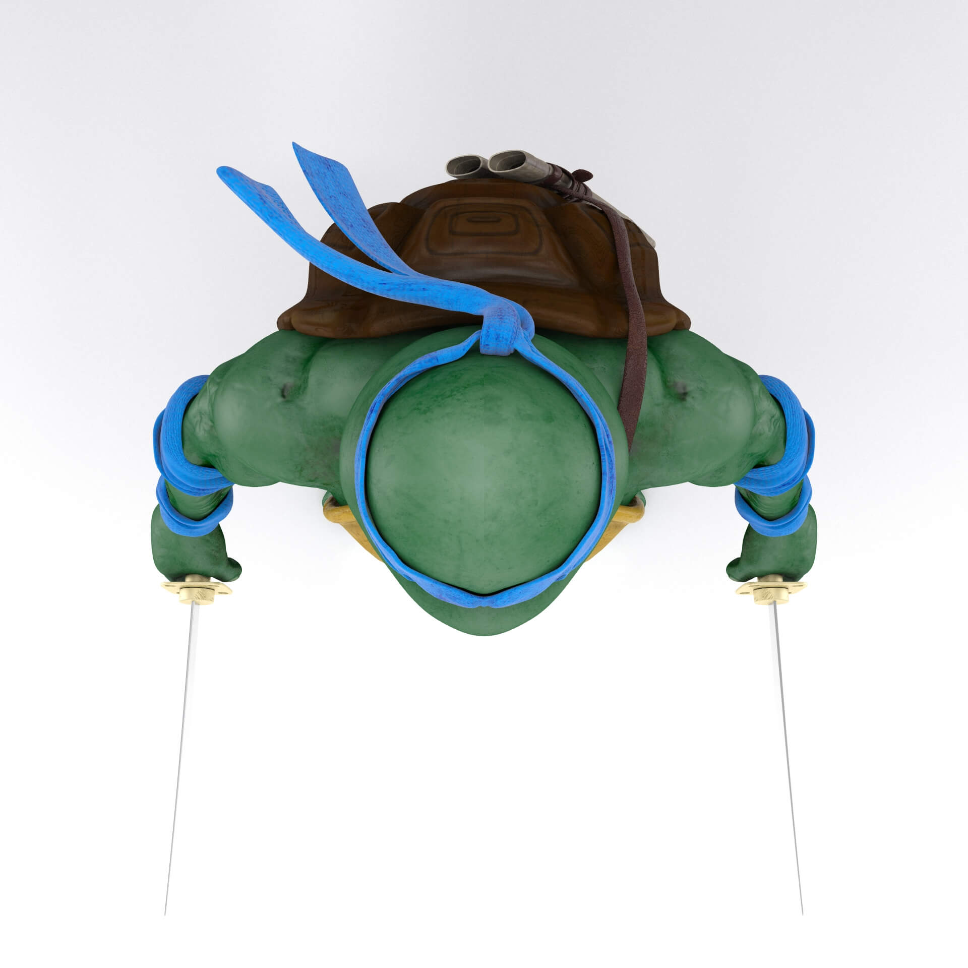 TMNT Ninja Turtles Leonardo - 3D Model by RenderBlade