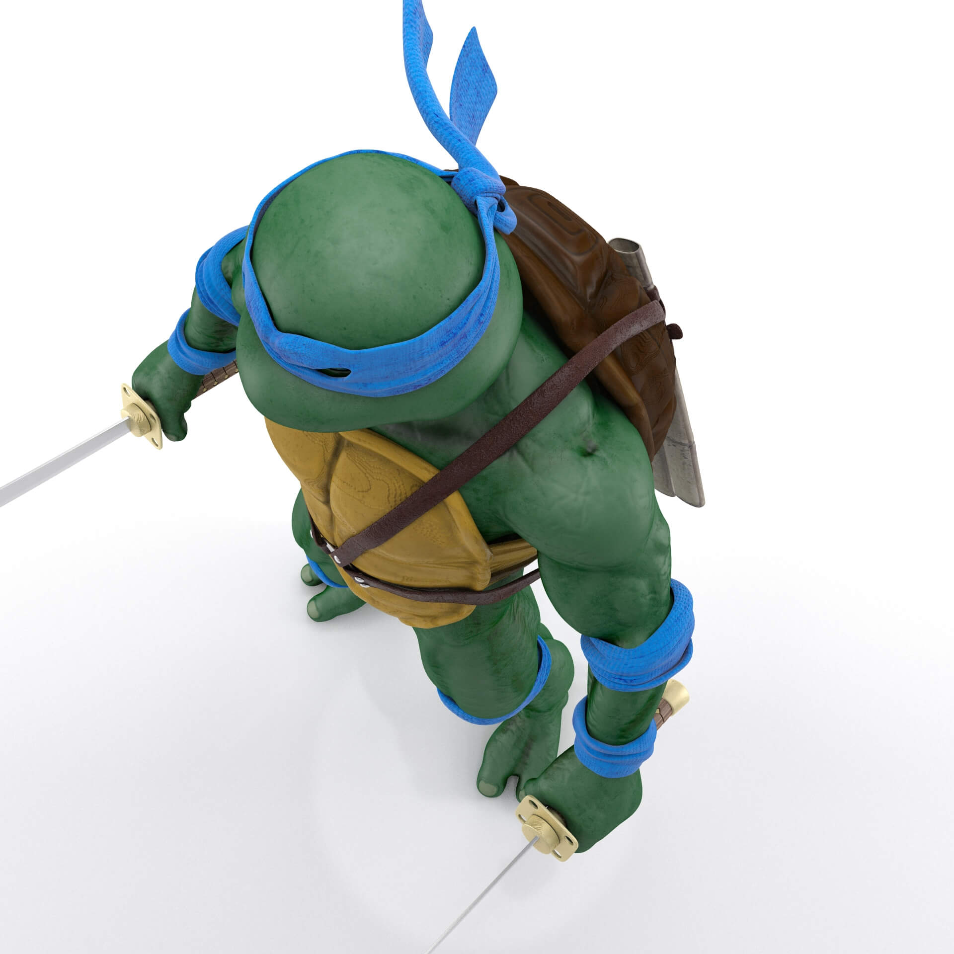 TMNT Ninja Turtles Leonardo - 3D Model by RenderBlade