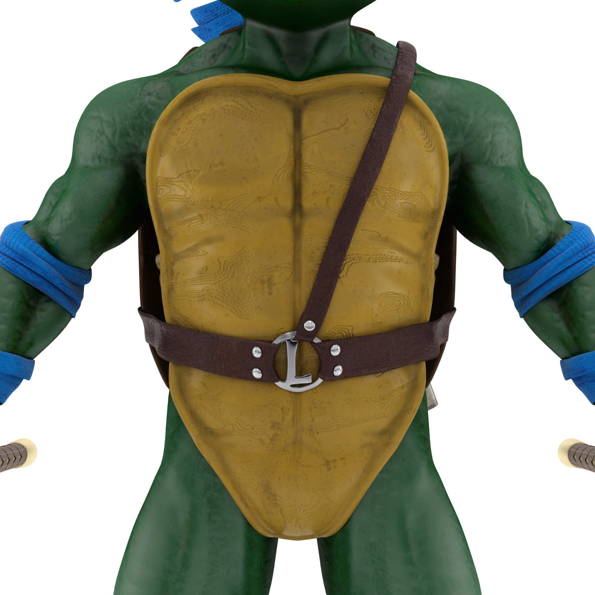 TMNT Ninja Turtles Leonardo - 3D Model by RenderBlade