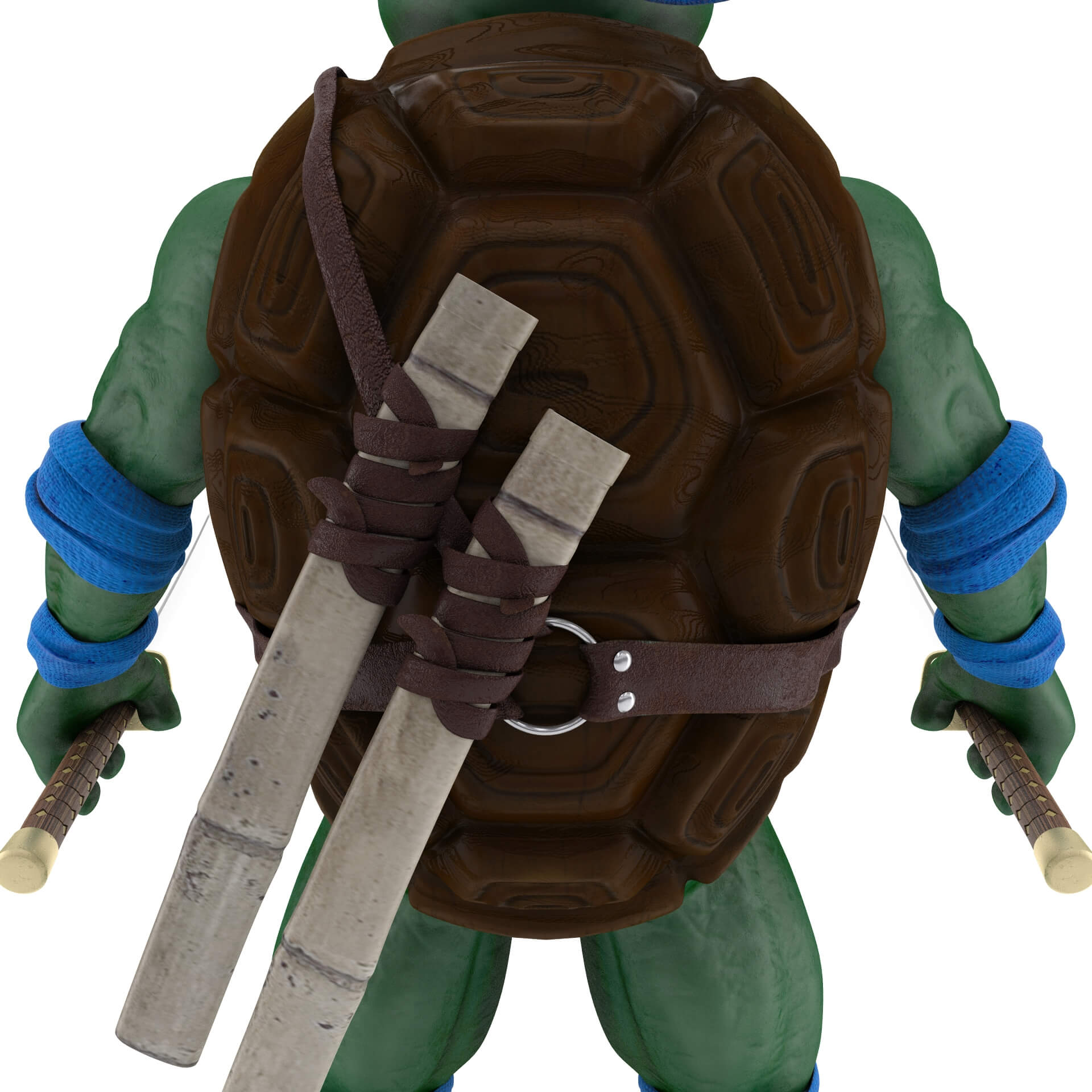TMNT Ninja Turtles Leonardo - 3D Model by RenderBlade