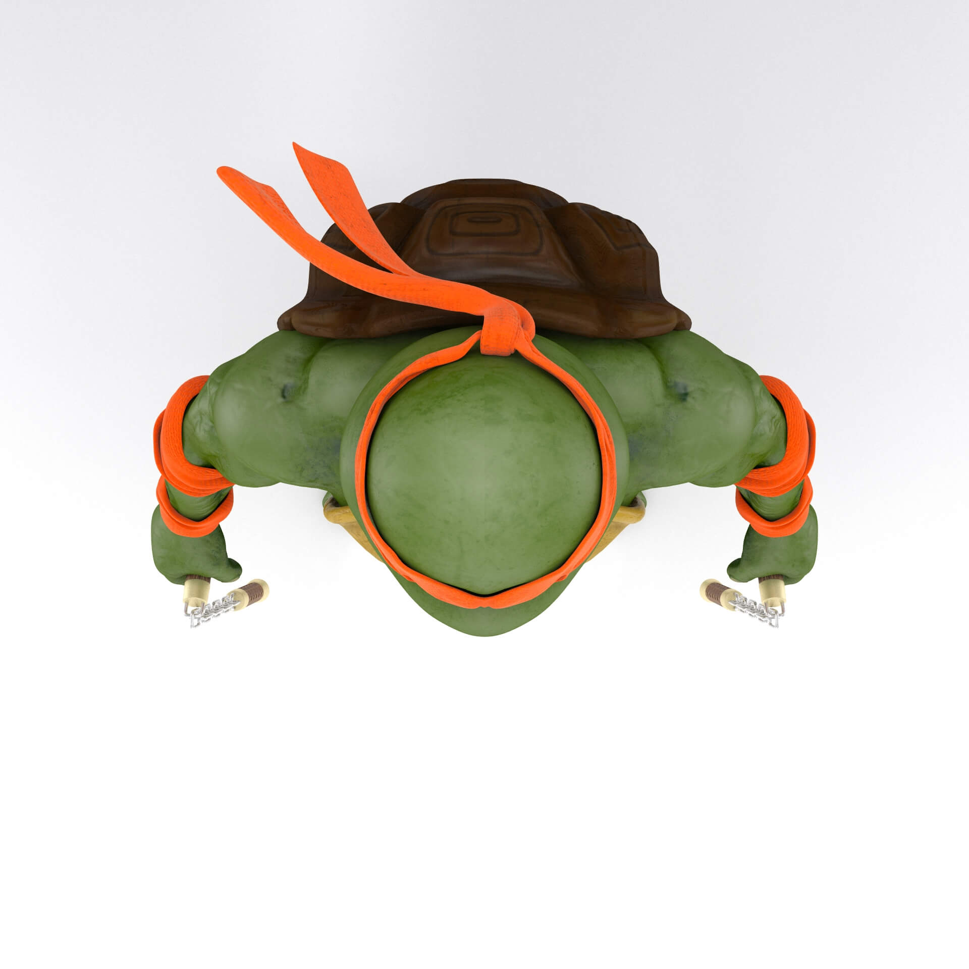 TMNT Ninja Turtles Michelangelo - 3D Model by RenderBlade