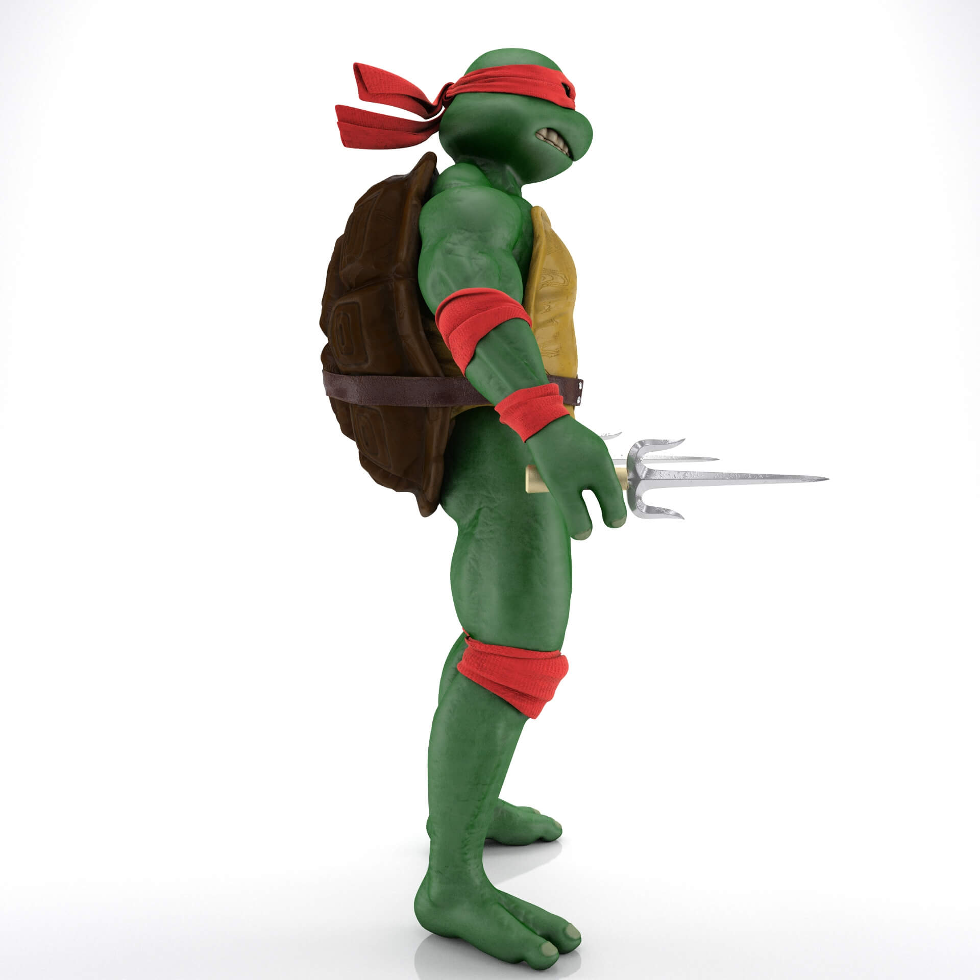 TMNT Ninja Turtles Raphael - 3D Model by RenderBlade