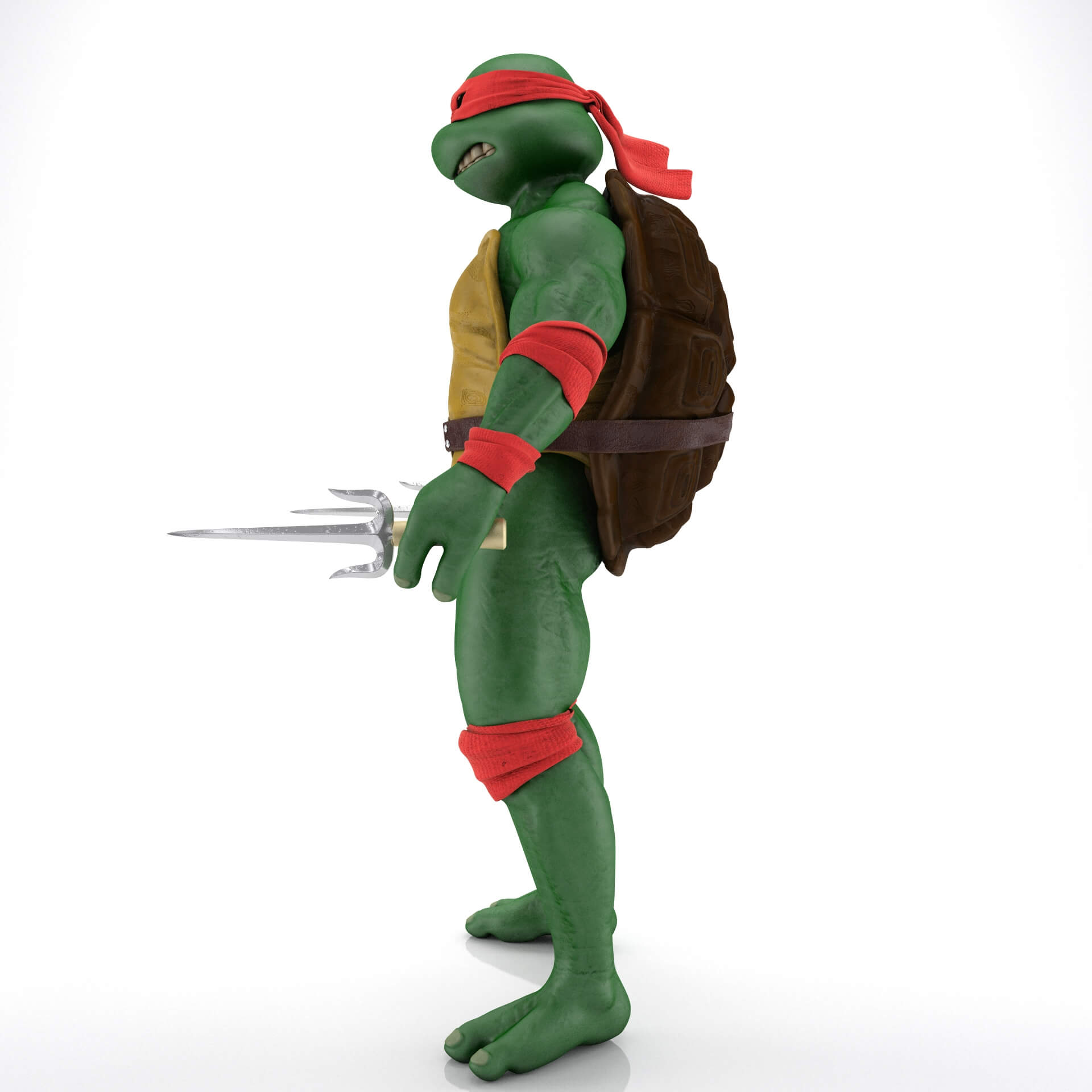 TMNT Ninja Turtles Raphael - 3D Model by RenderBlade
