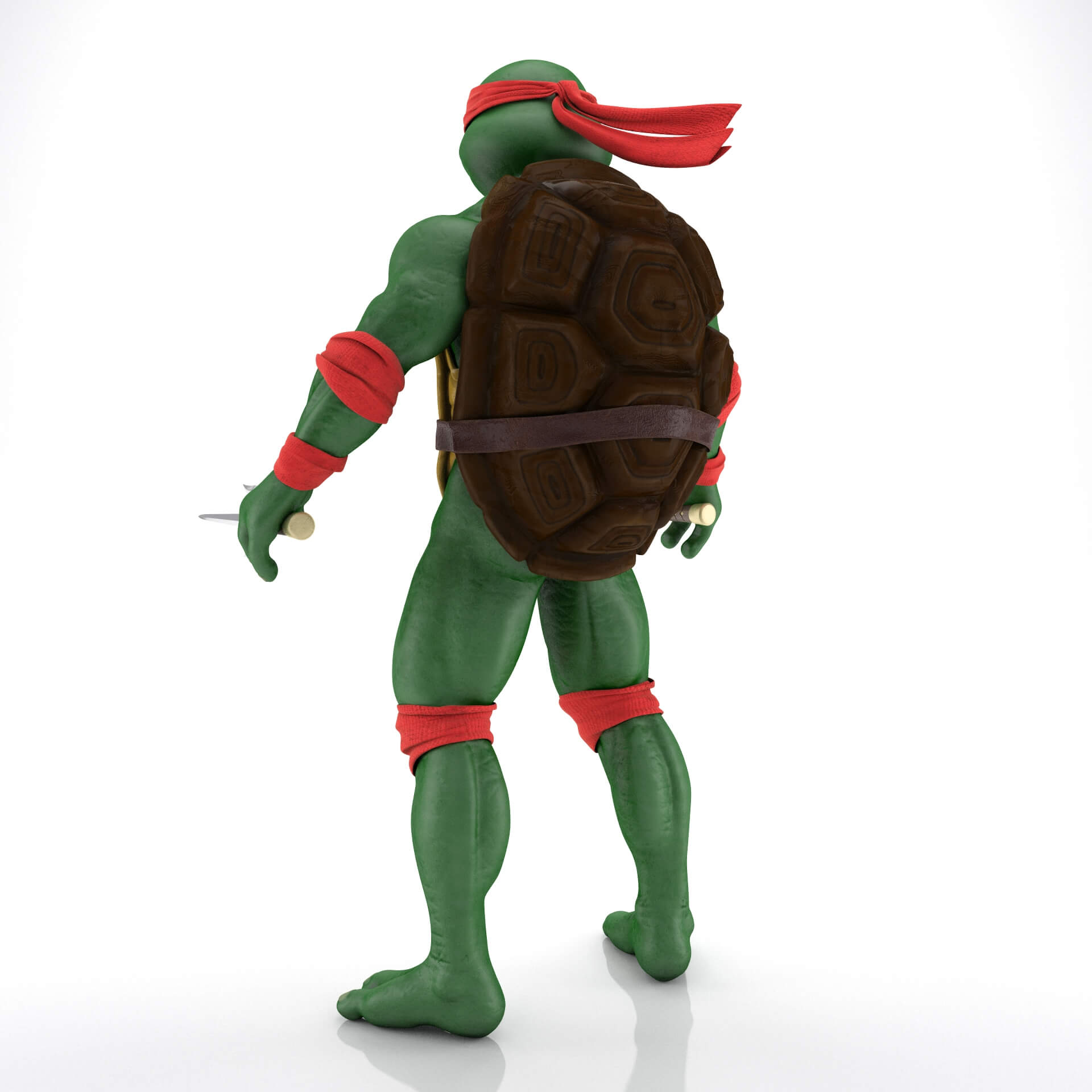 TMNT Ninja Turtles Raphael - 3D Model by RenderBlade