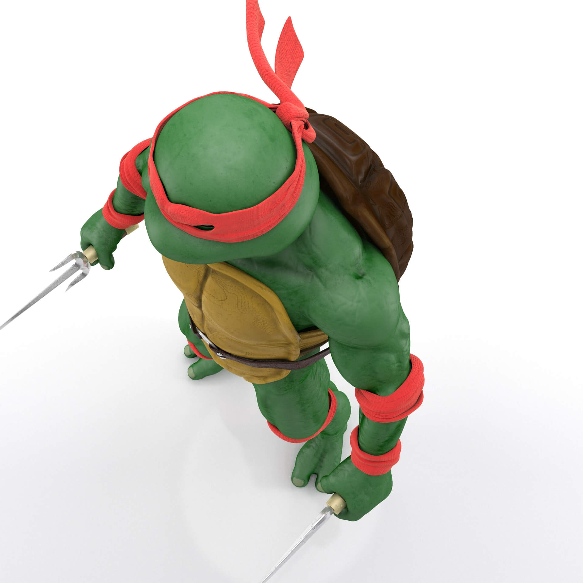 TMNT Ninja Turtles Raphael - 3D Model by RenderBlade