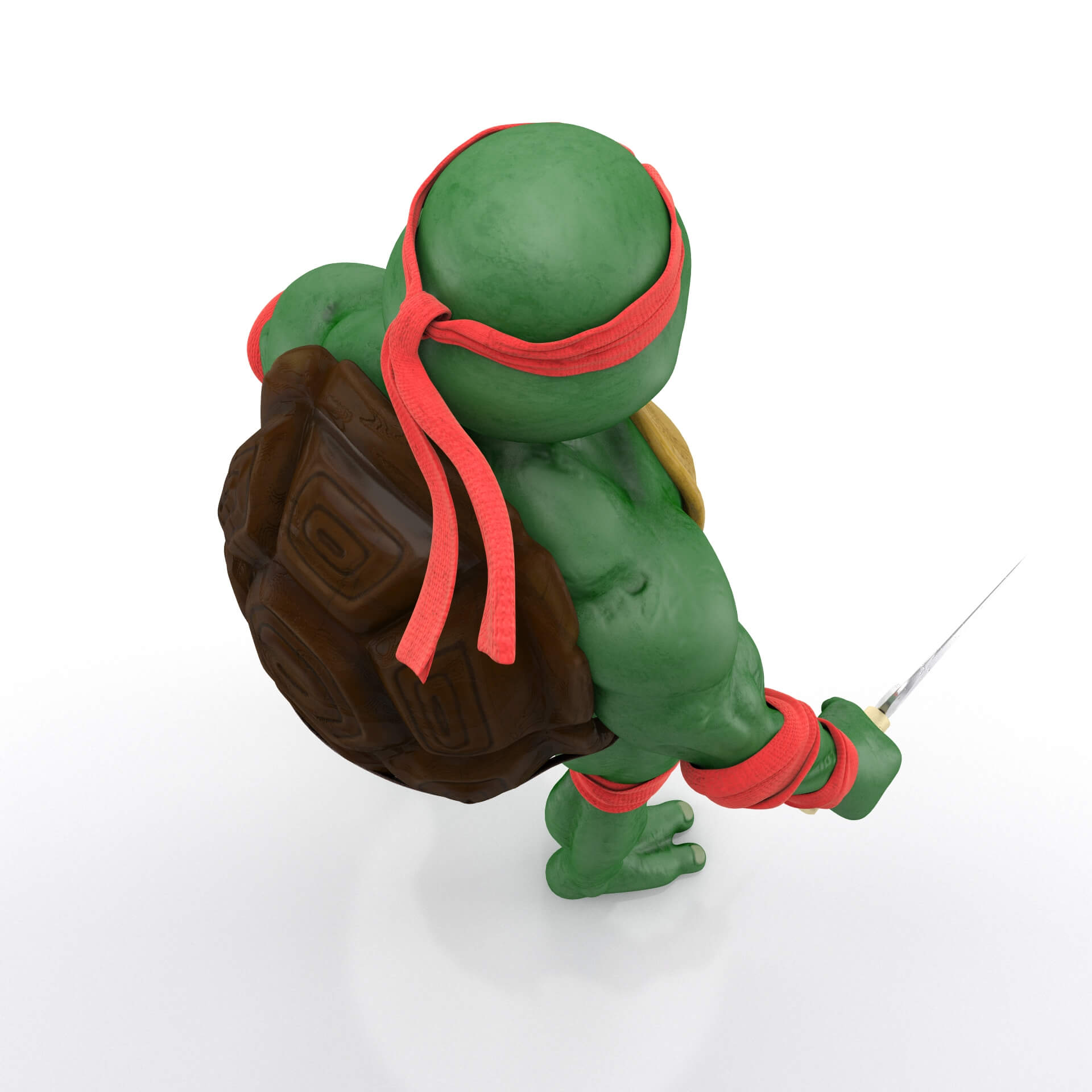 TMNT Ninja Turtles Raphael - 3D Model by RenderBlade