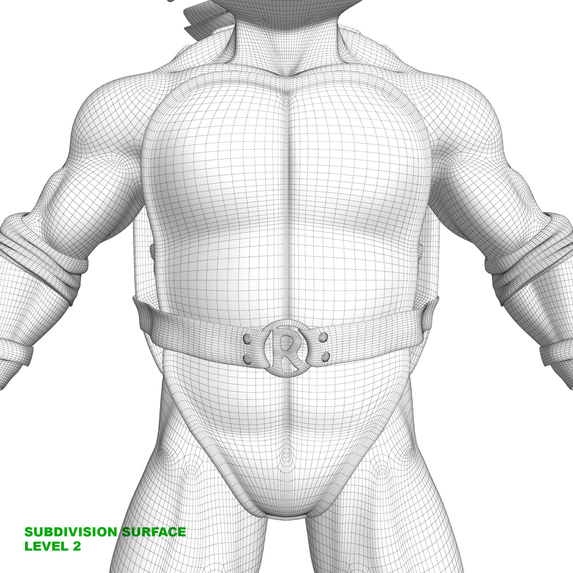 TMNT Ninja Turtles Raphael - 3D Model by RenderBlade