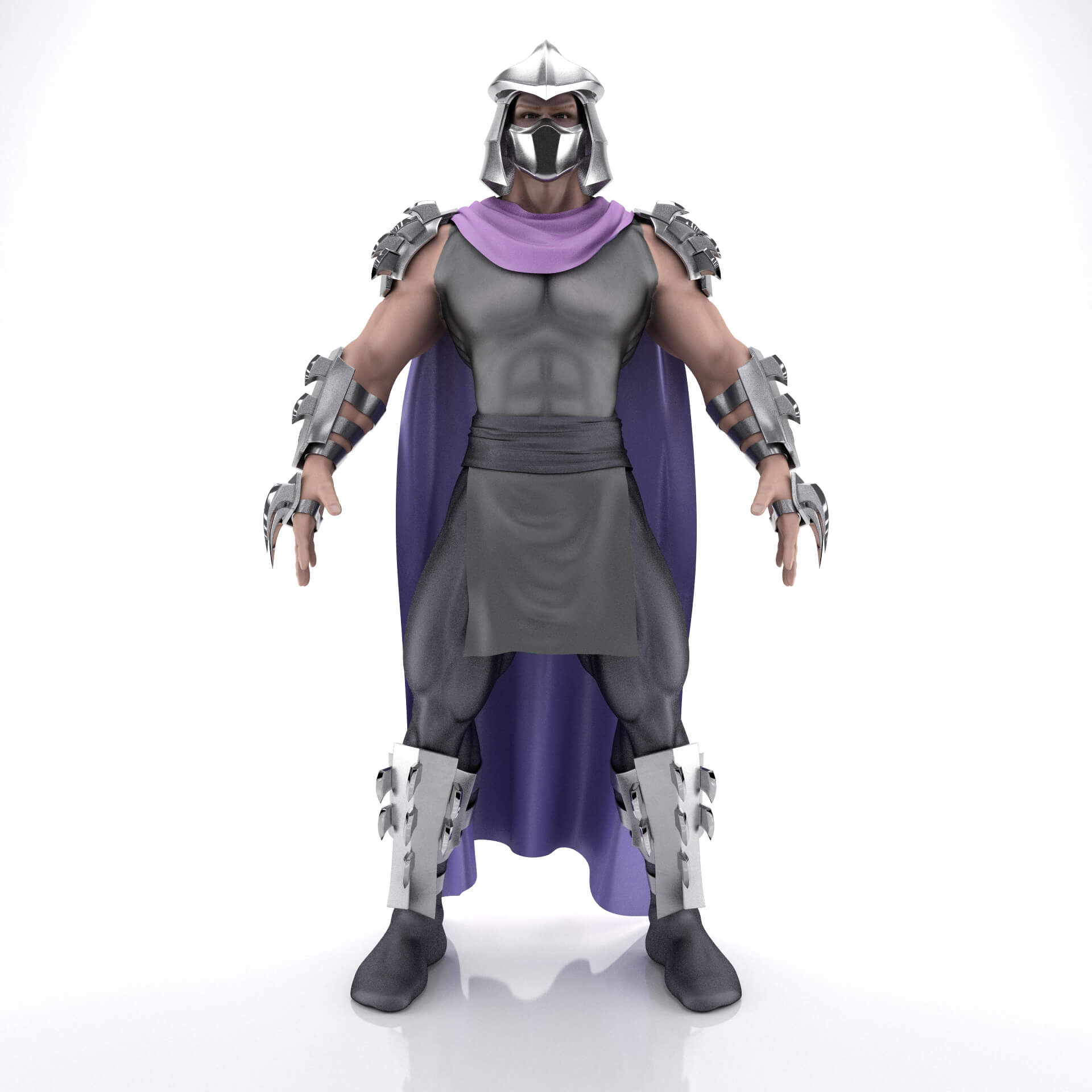 TMNT Shredder - 3D Model by RenderBlade