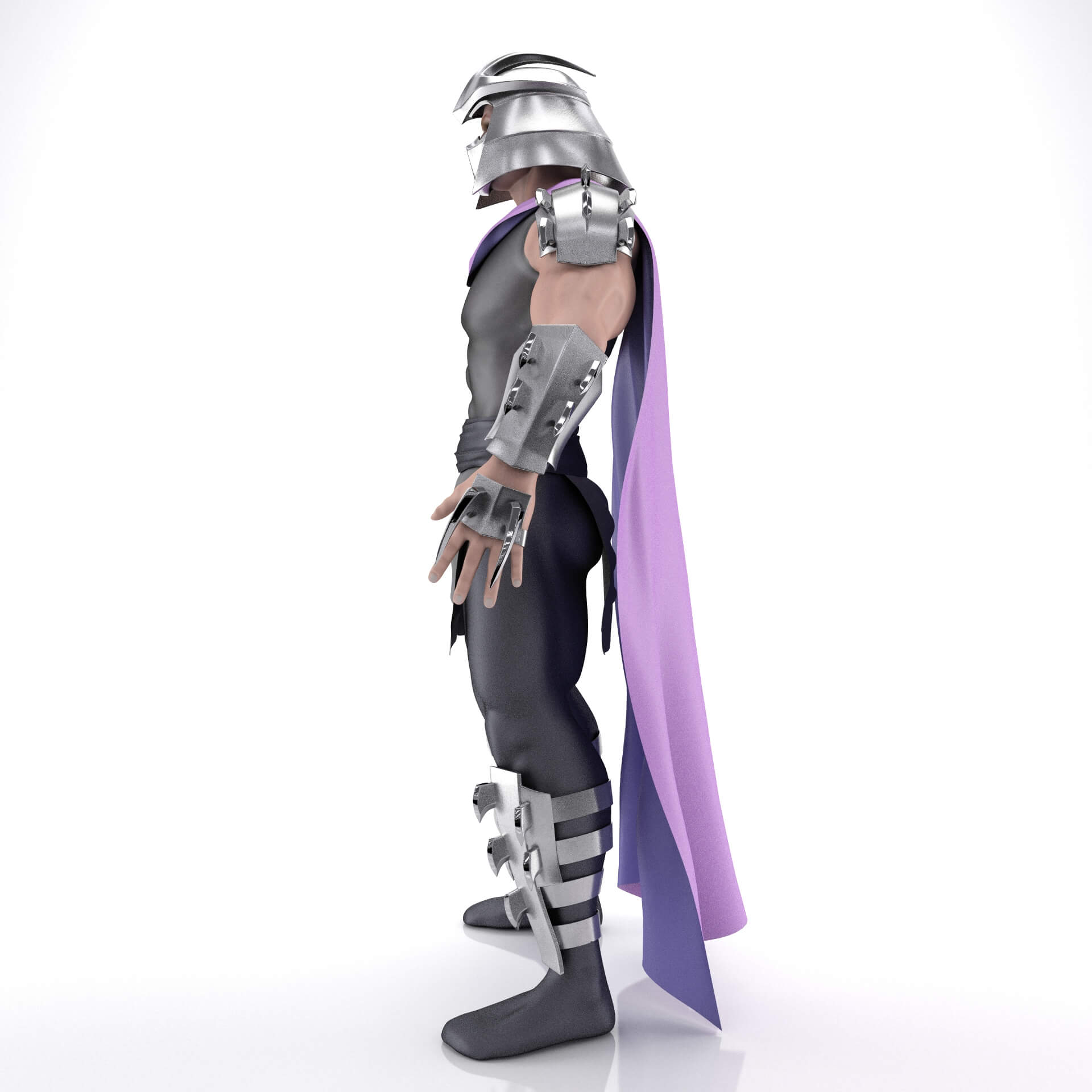 TMNT Shredder - 3D Model by RenderBlade