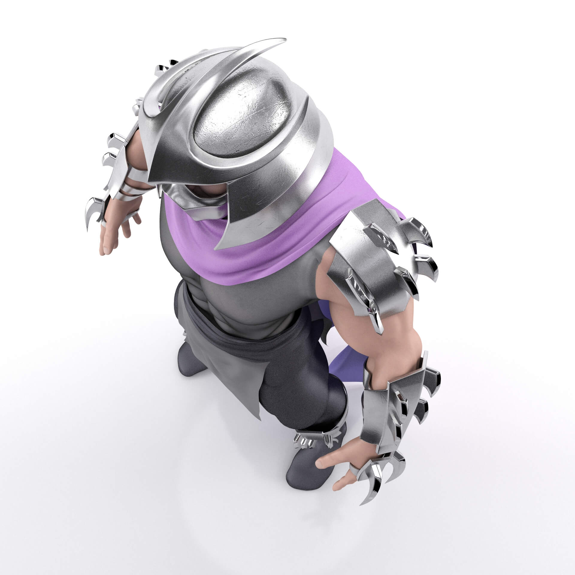 TMNT Shredder - 3D Model by RenderBlade